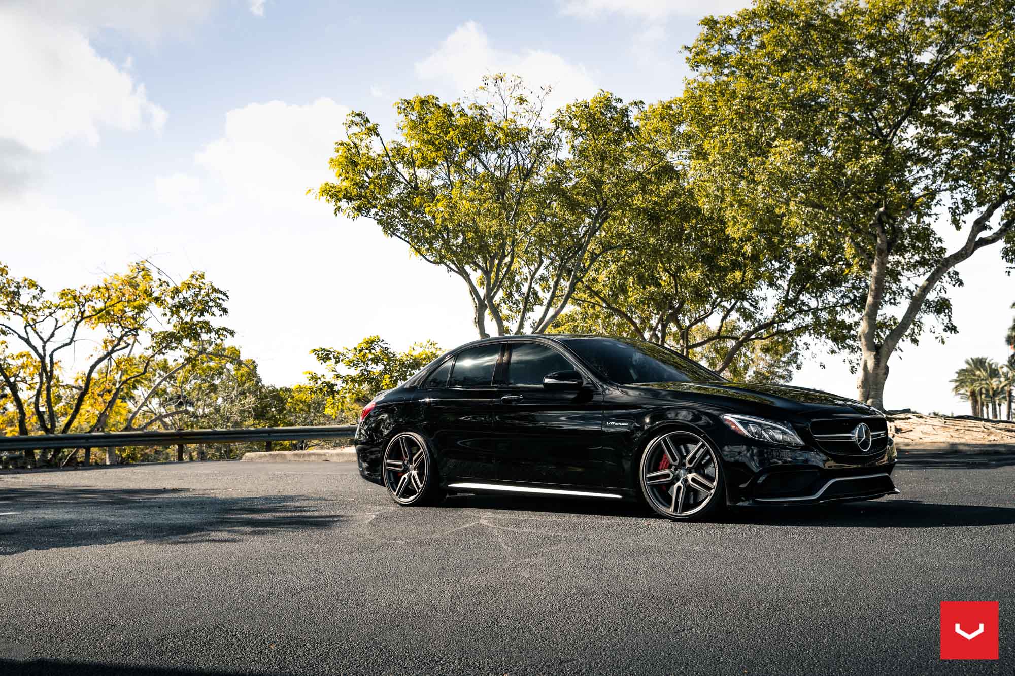 MERCEDES-BENZ C63S - HYBRID FORGED SERIES: HF-1 - Vossen Wheels