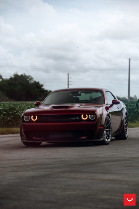 DODGE CHALLENGER HELLCAT - HYBRID FORGED SERIES: HF-3 - Vossen Wheels