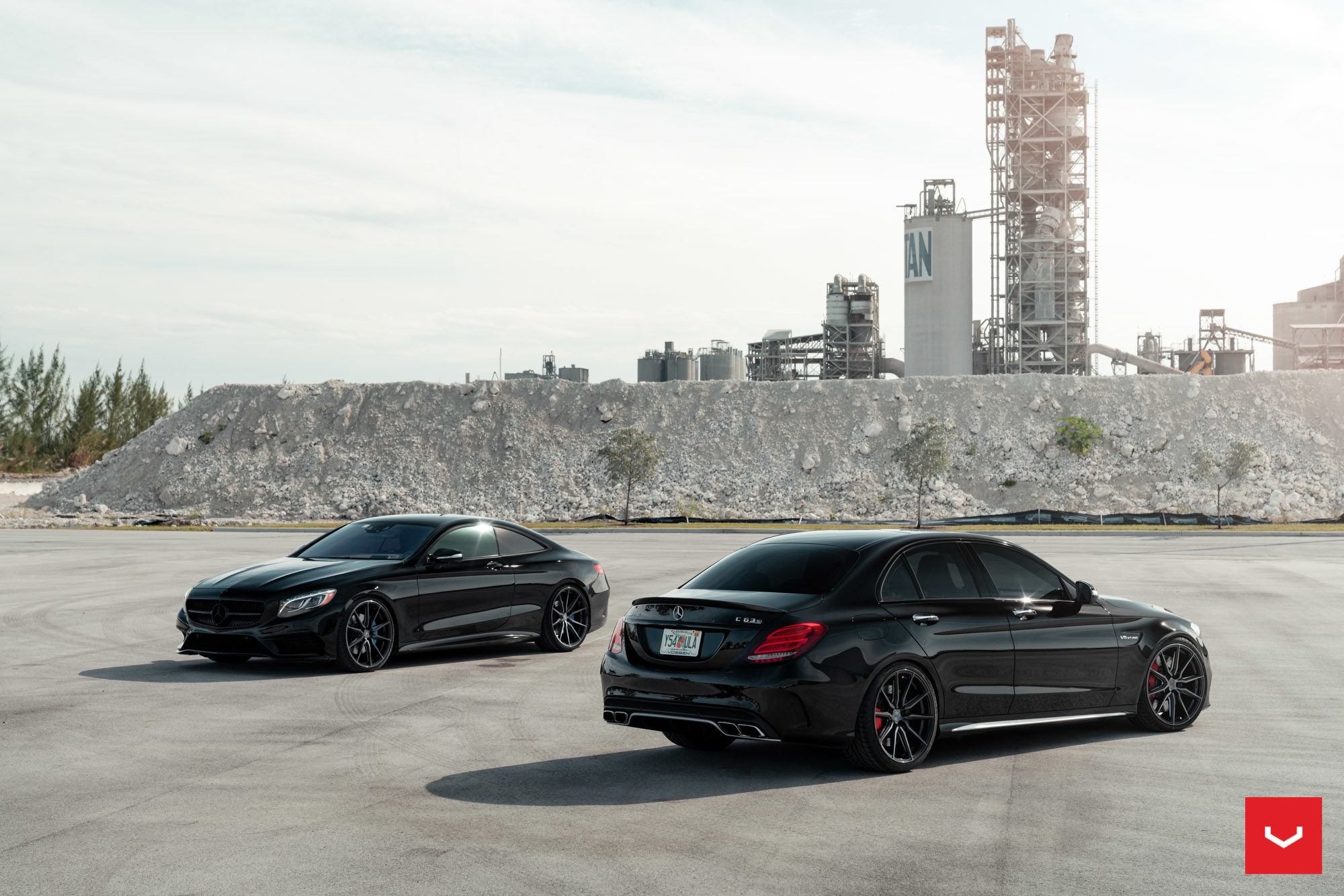 MERCEDES-BENZ C63S - HYBRID FORGED SERIES: HF-3 - Vossen Wheels
