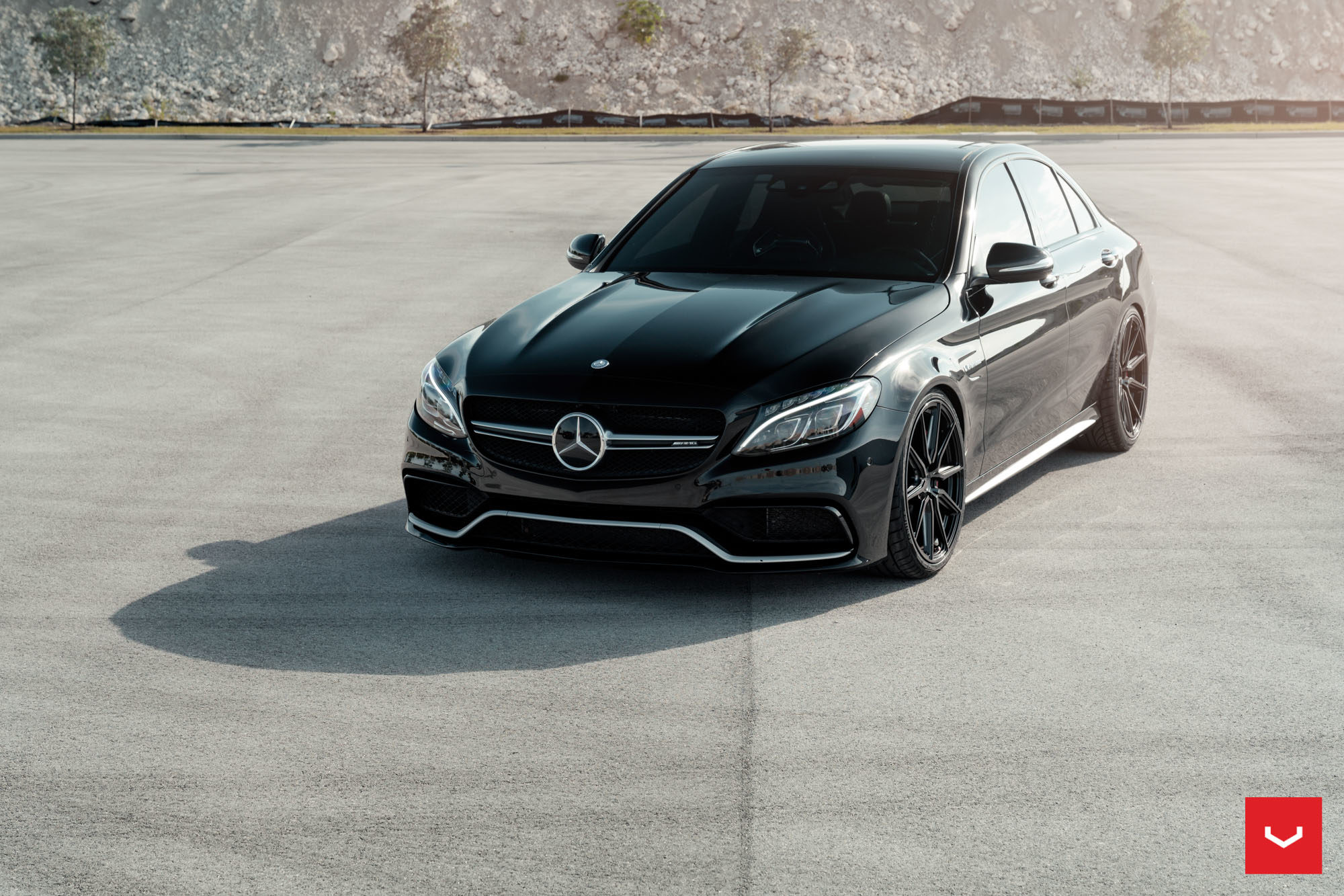 MERCEDES-BENZ C63S - HYBRID FORGED SERIES: HF-3 - Vossen Wheels