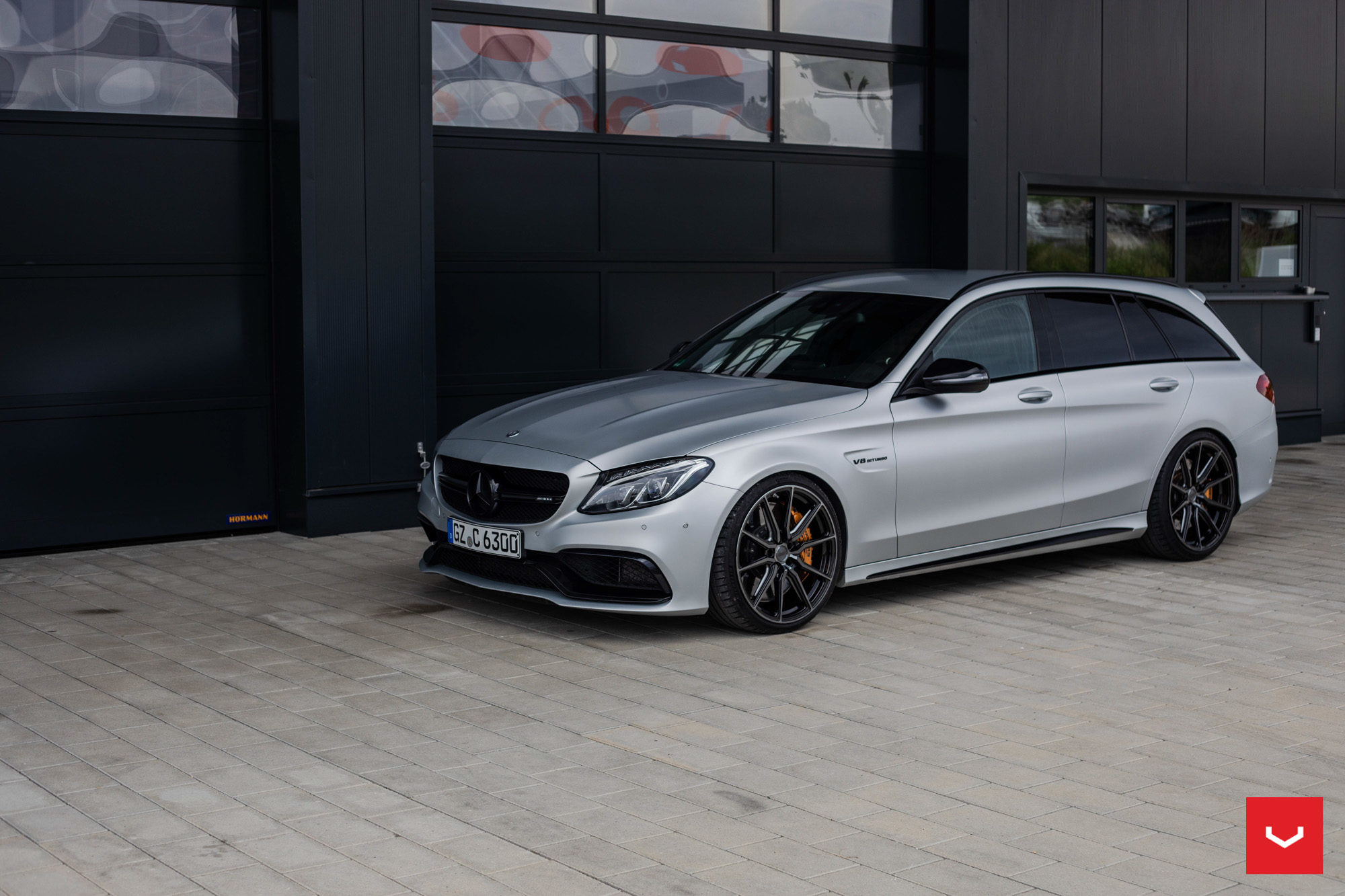 MERCEDES C63 AMG WAGON - HYBRID FORGED SERIES: HF-3 - Vossen Wheels