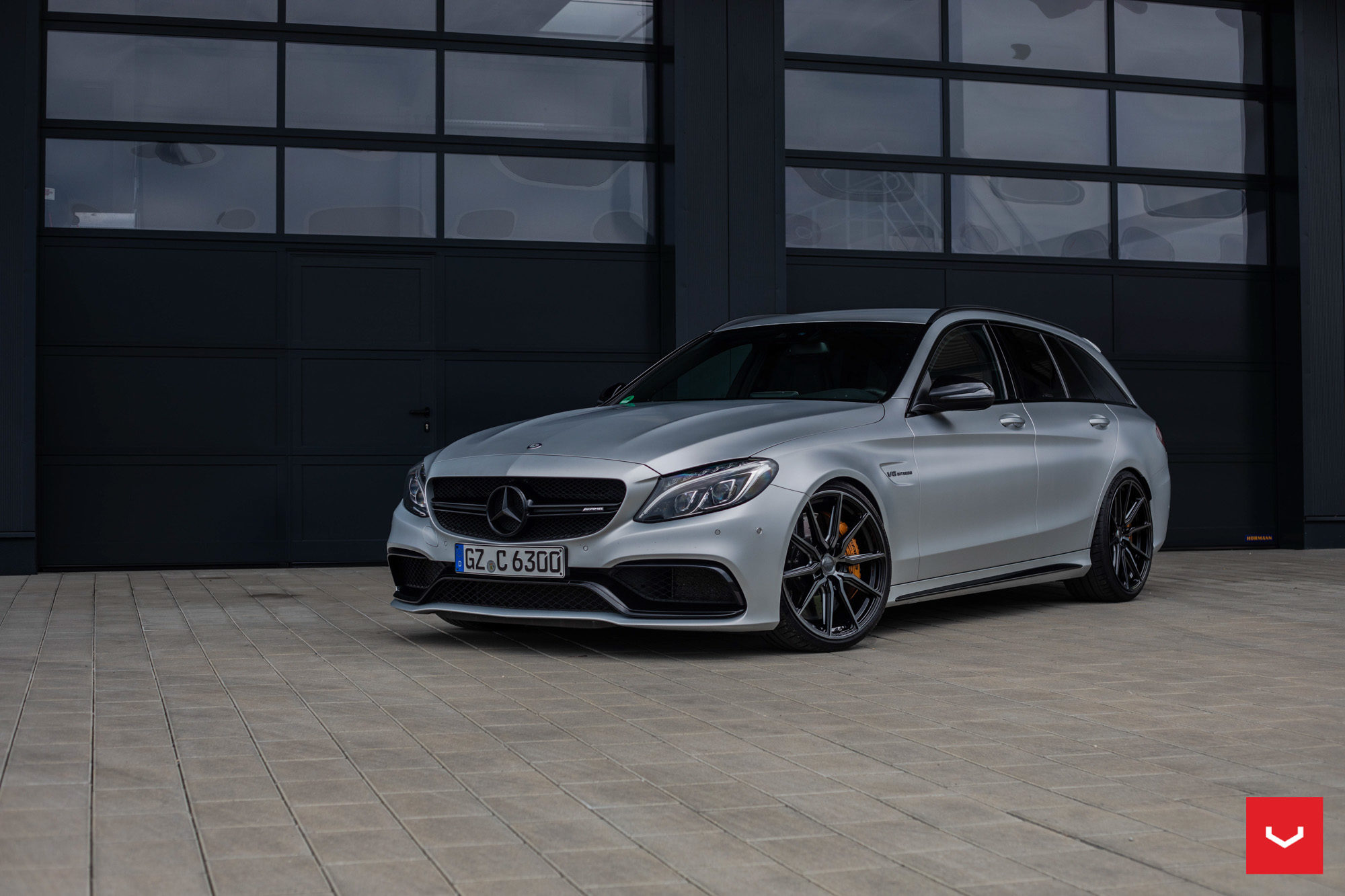 MERCEDES C63 AMG WAGON - HYBRID FORGED SERIES: HF-3 - Vossen Wheels