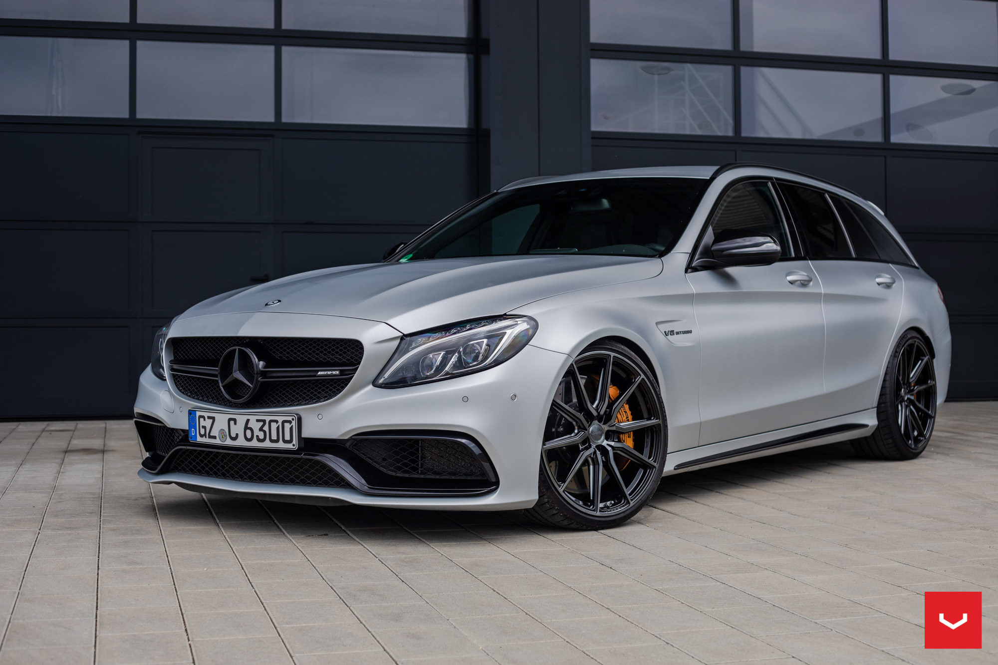MERCEDES C63 AMG WAGON - HYBRID FORGED SERIES: HF-3 - Vossen Wheels