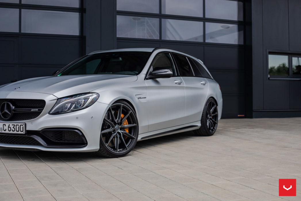 MERCEDES C63 AMG WAGON - HYBRID FORGED SERIES: HF-3 - Vossen Wheels