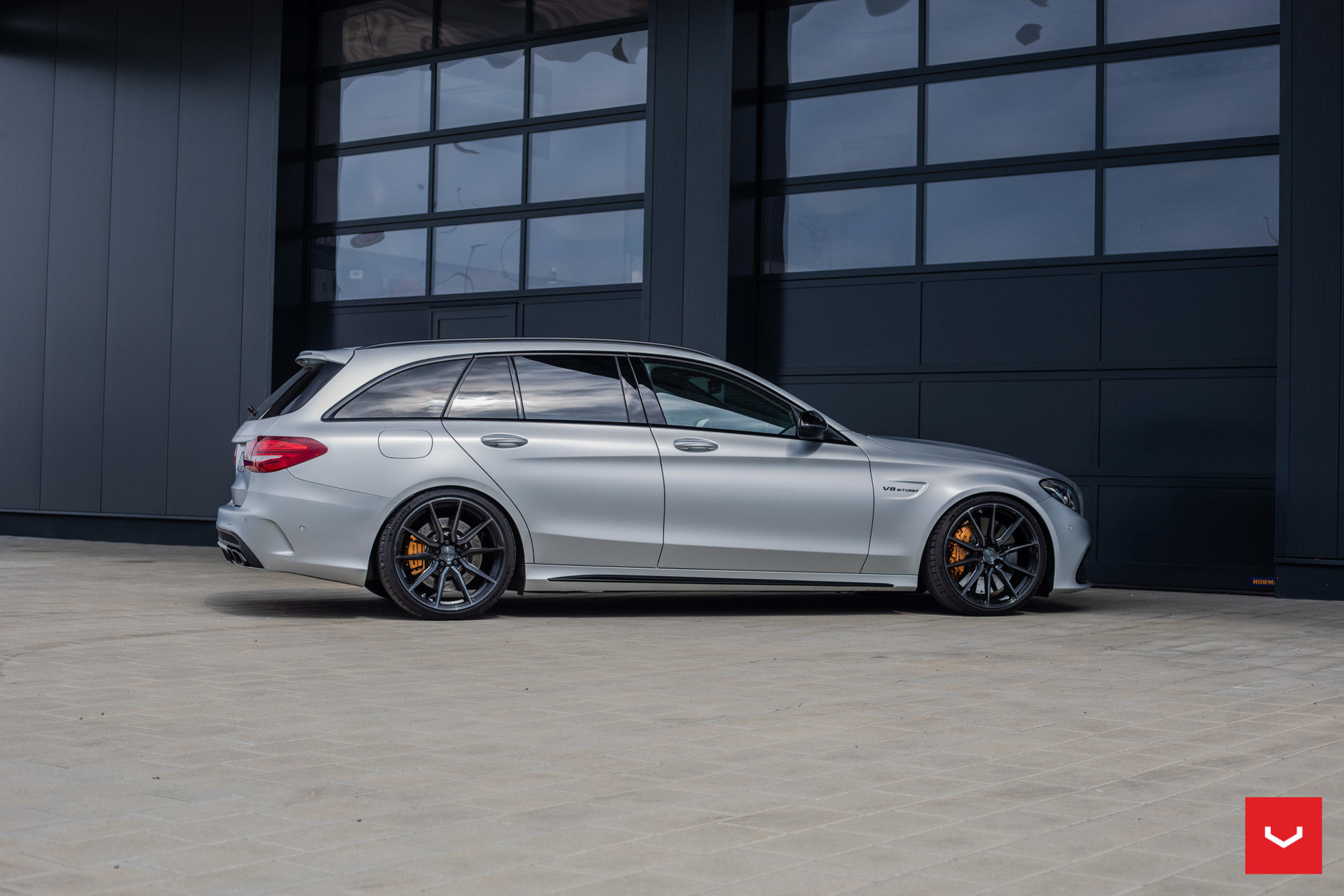 MERCEDES C63 AMG WAGON - HYBRID FORGED SERIES: HF-3 - Vossen Wheels