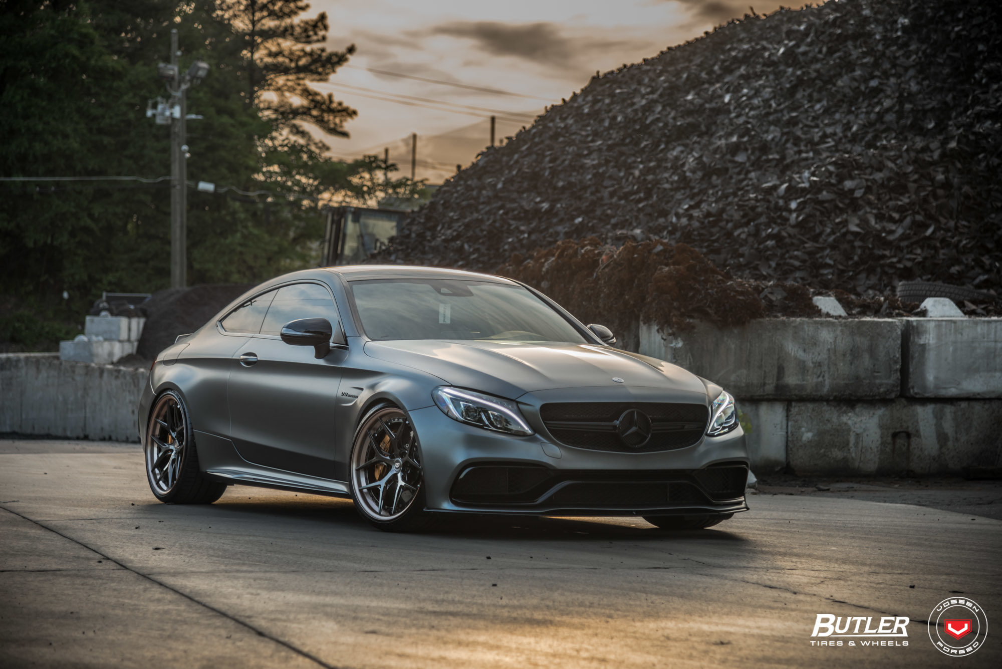 MERCEDES C63S AMG - SERIES 21: S21-01 - Vossen Wheels