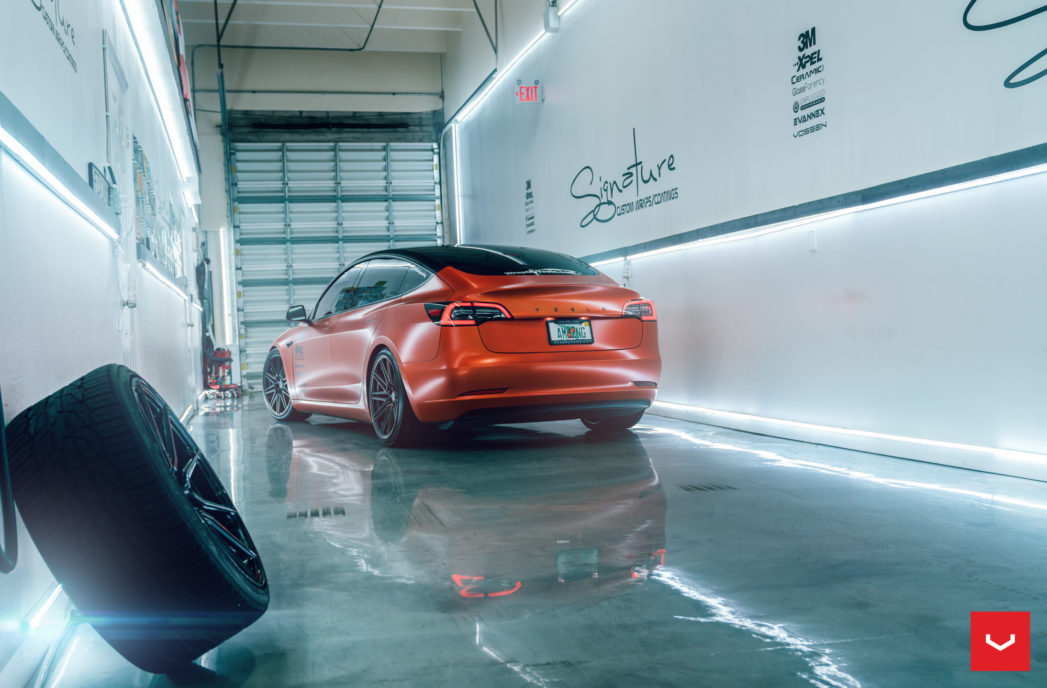 TESLA MODEL 3 - CV SERIES: CV10 - Vossen Wheels