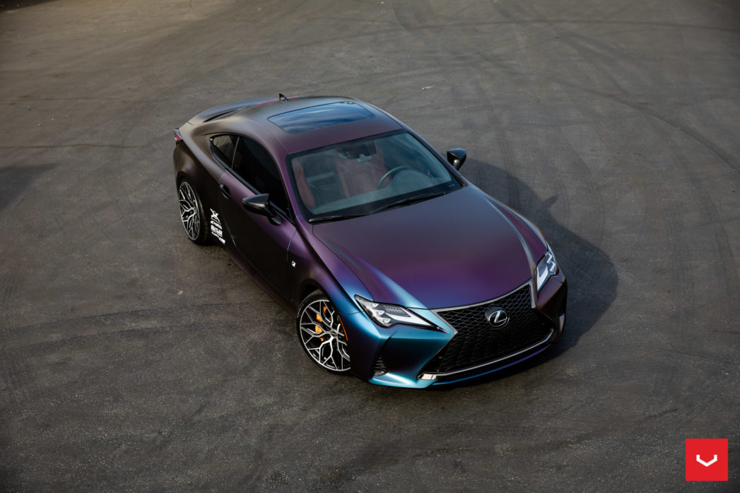 LEXUS RC 350 F-SPORT - HYBRID FORGED SERIES: HF-2 - Vossen Wheels