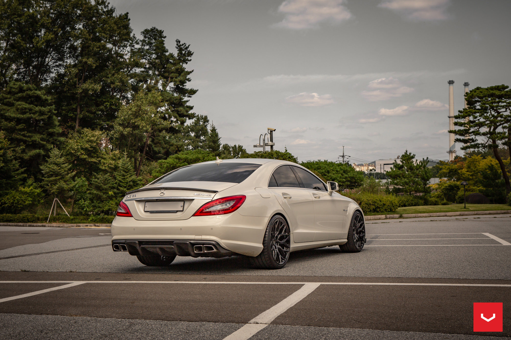 MERCEDES-BENZ CLS63 AMG - HYBRID FORGED SERIES: HF-2 - Vossen Wheels
