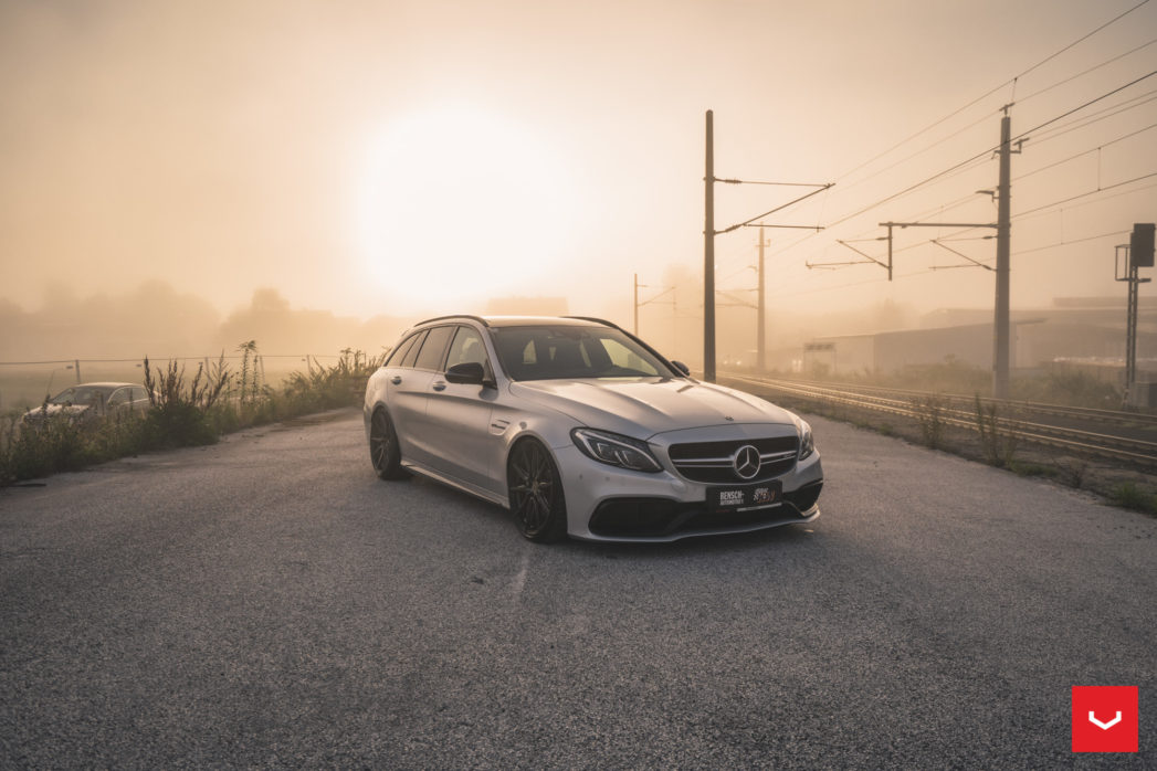 MERCEDES C63S AMG WAGON - HYBRID FORGED SERIES: HF-3 - Vossen Wheels