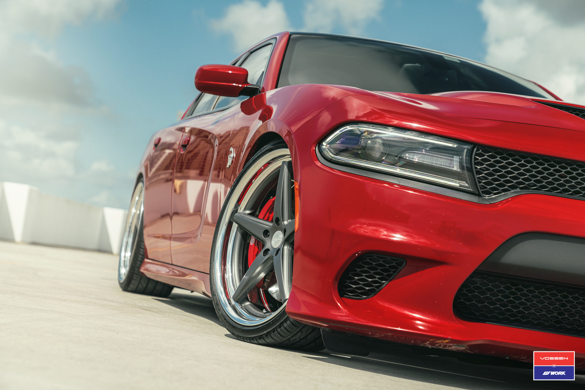 DODGE CHARGER HELLCAT - VOSSEN X WORK SERIES: VWS-3 - Vossen Wheels