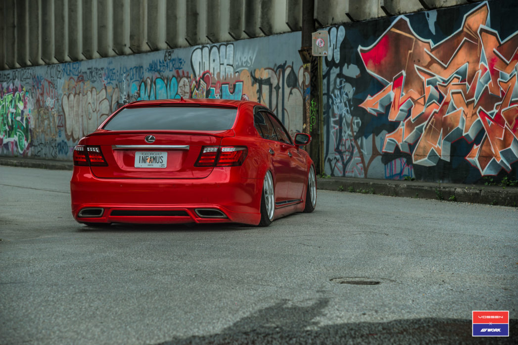LEXUS LS 460 - VOSSEN X WORK SERIES: VWS-2 - Vossen Wheels