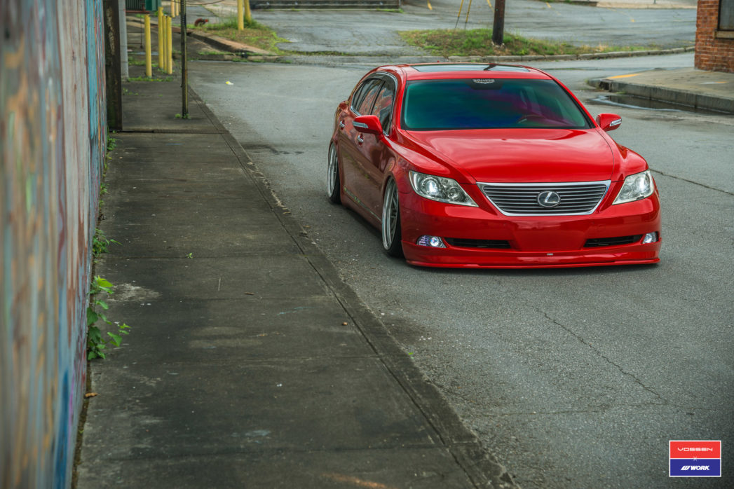 LEXUS LS 460 - VOSSEN X WORK SERIES: VWS-2 - Vossen Wheels