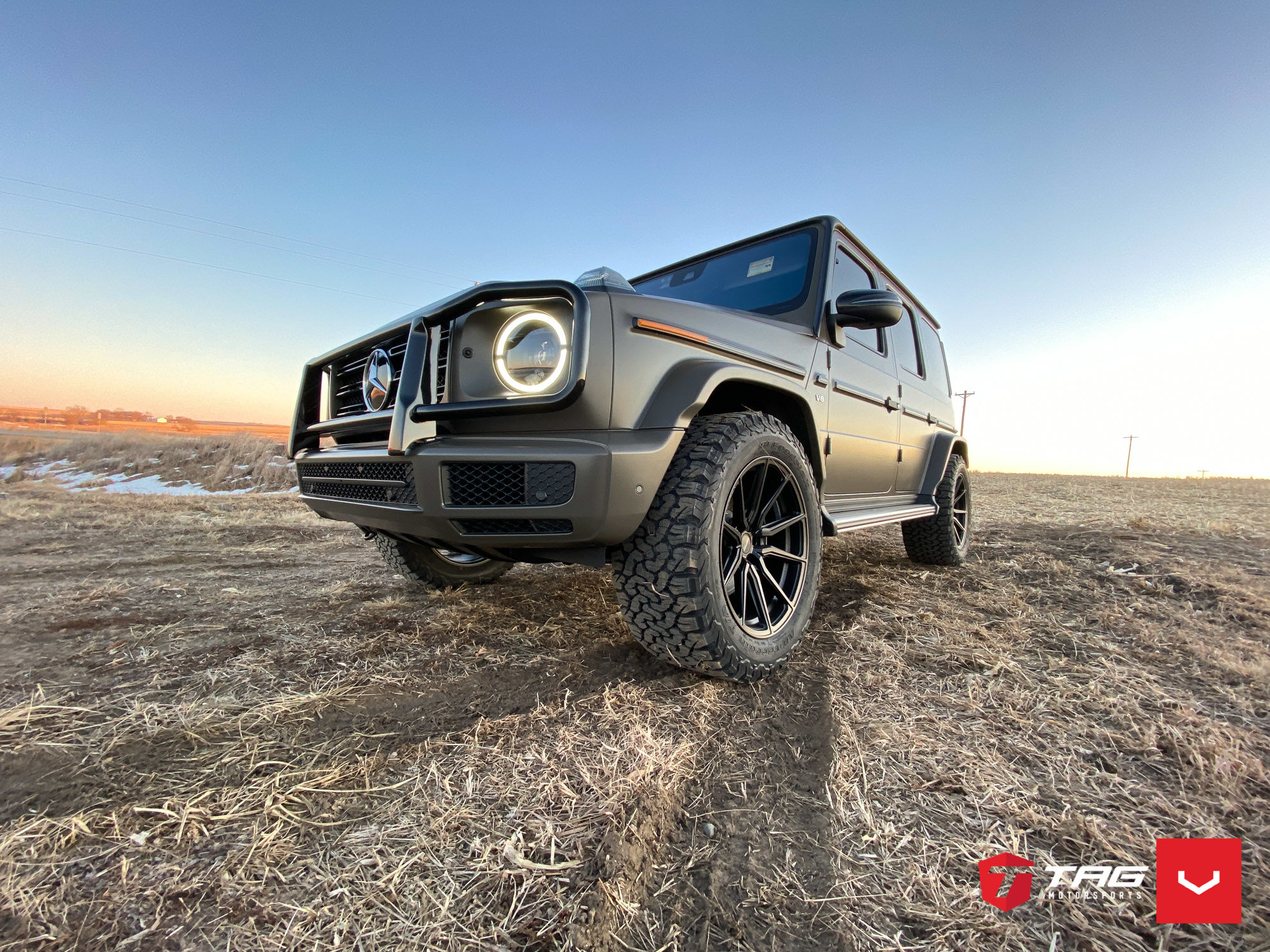 MERCEDES G550 - HYBRID FORGED SERIES: HF-3 - Vossen Wheels