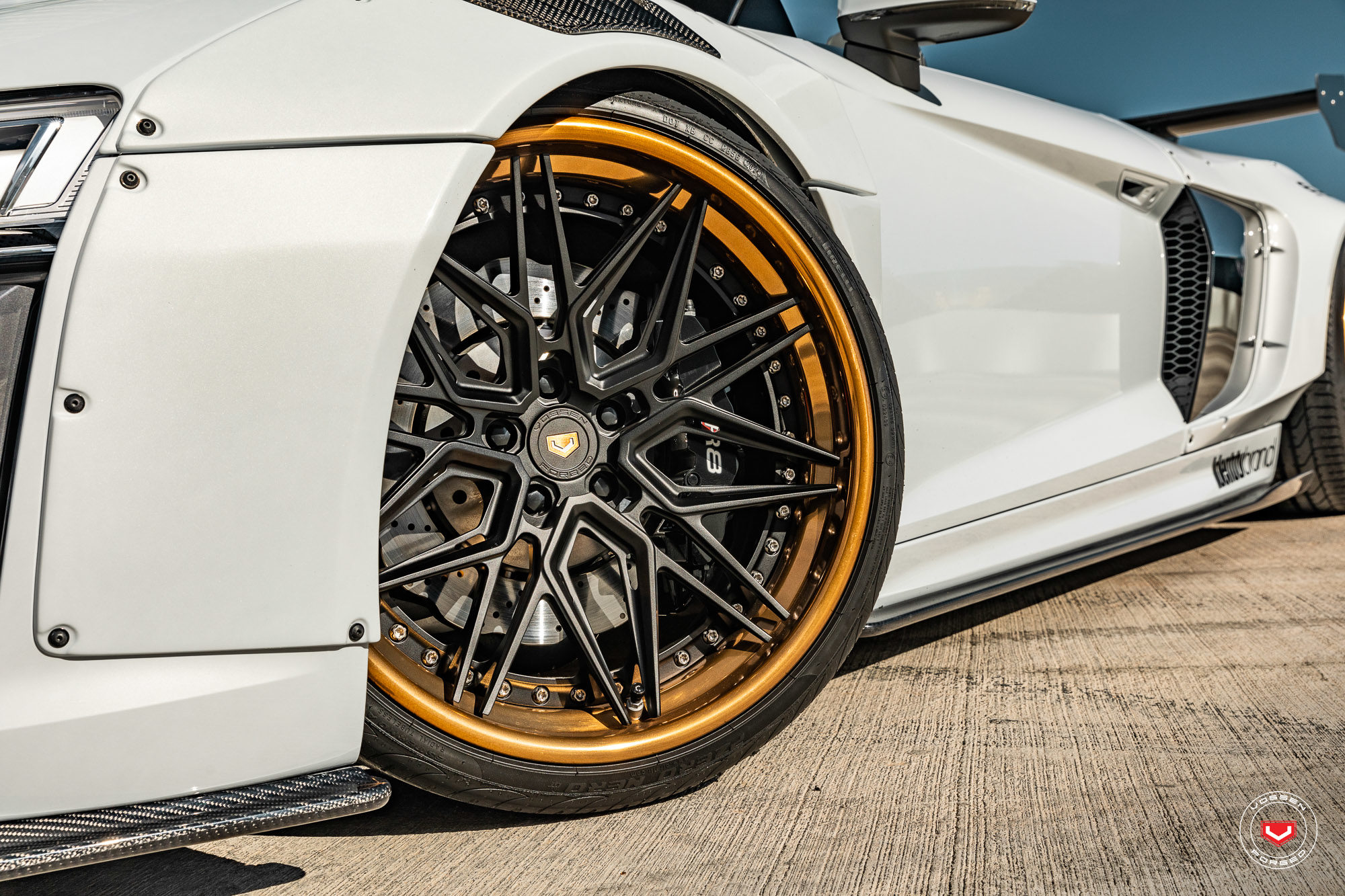 AUDI R8 - EVO-R SERIES: EVO-5R (3-PIECE) - Vossen Wheels