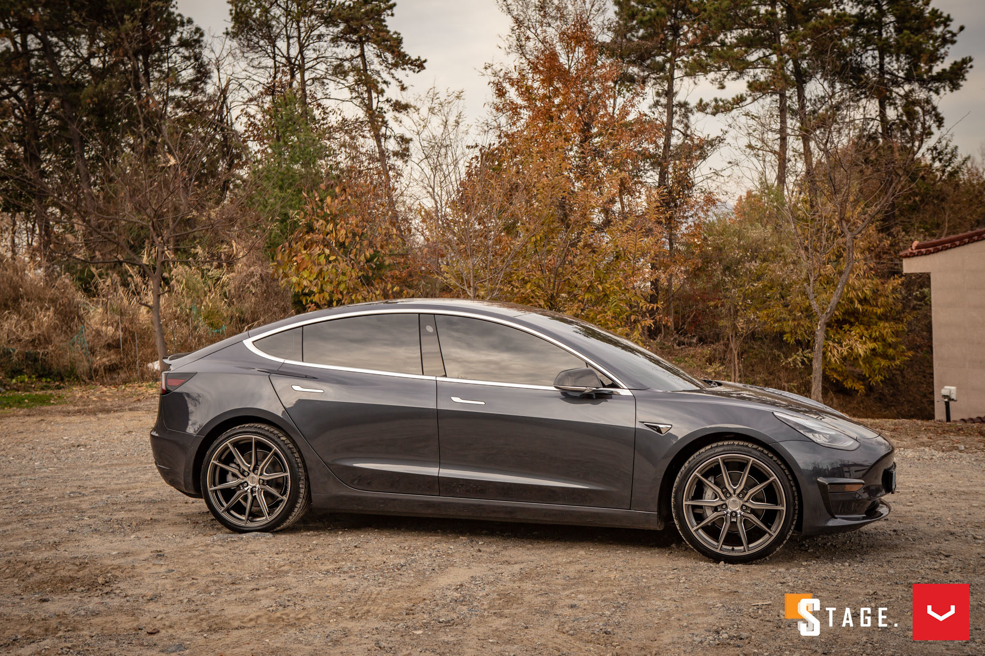 TESLA MODEL 3 - HYBRID FORGED SERIES: HF-3 - Vossen Wheels