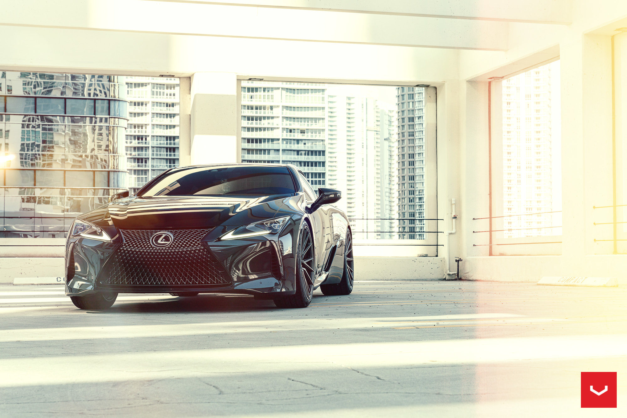 LEXUS LC500 - HYBRID FORGED SERIES: HF-4T - Vossen Wheels