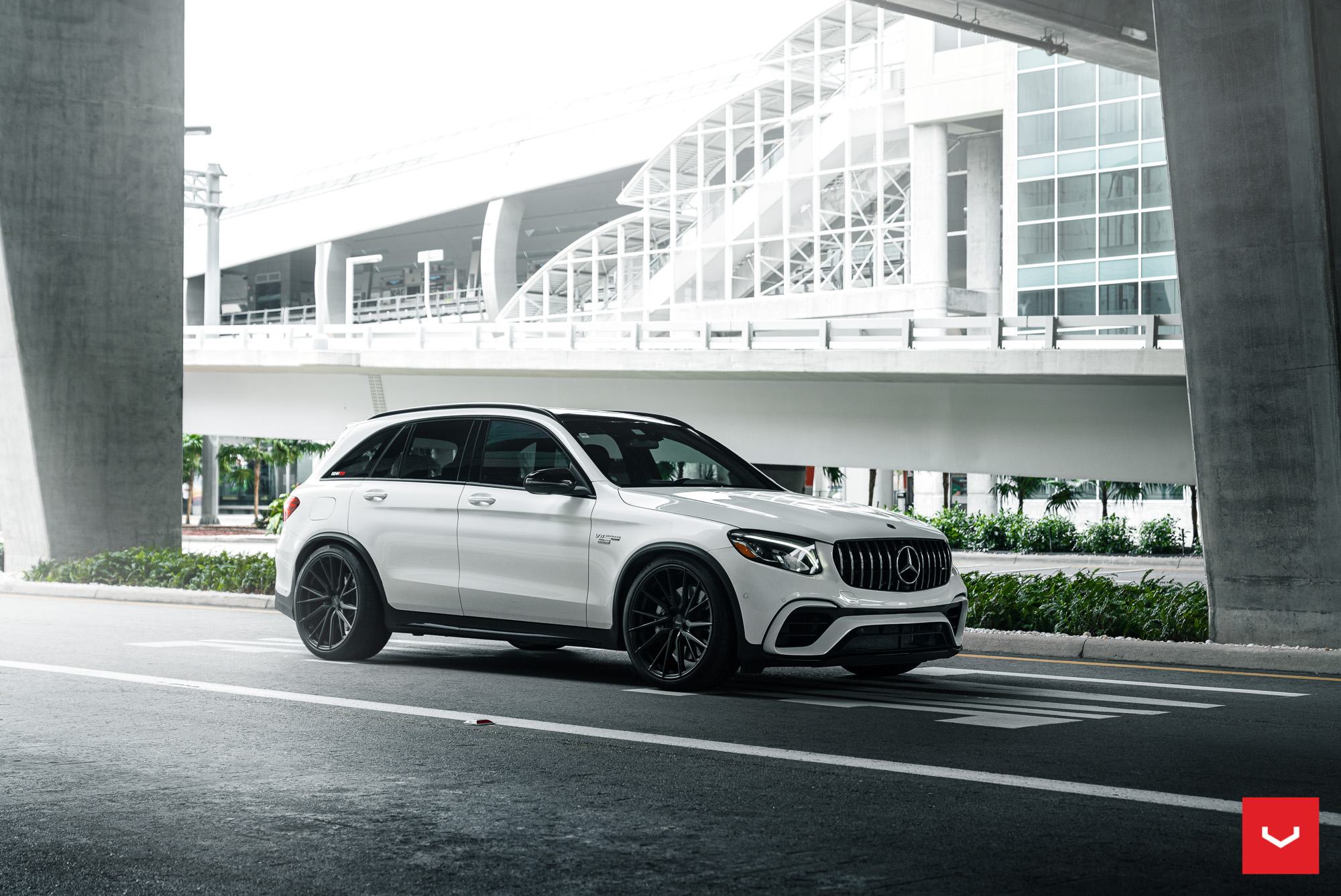MERCEDES GLC63 AMG - HYBRID FORGED SERIES: HF-4T - Vossen Wheels