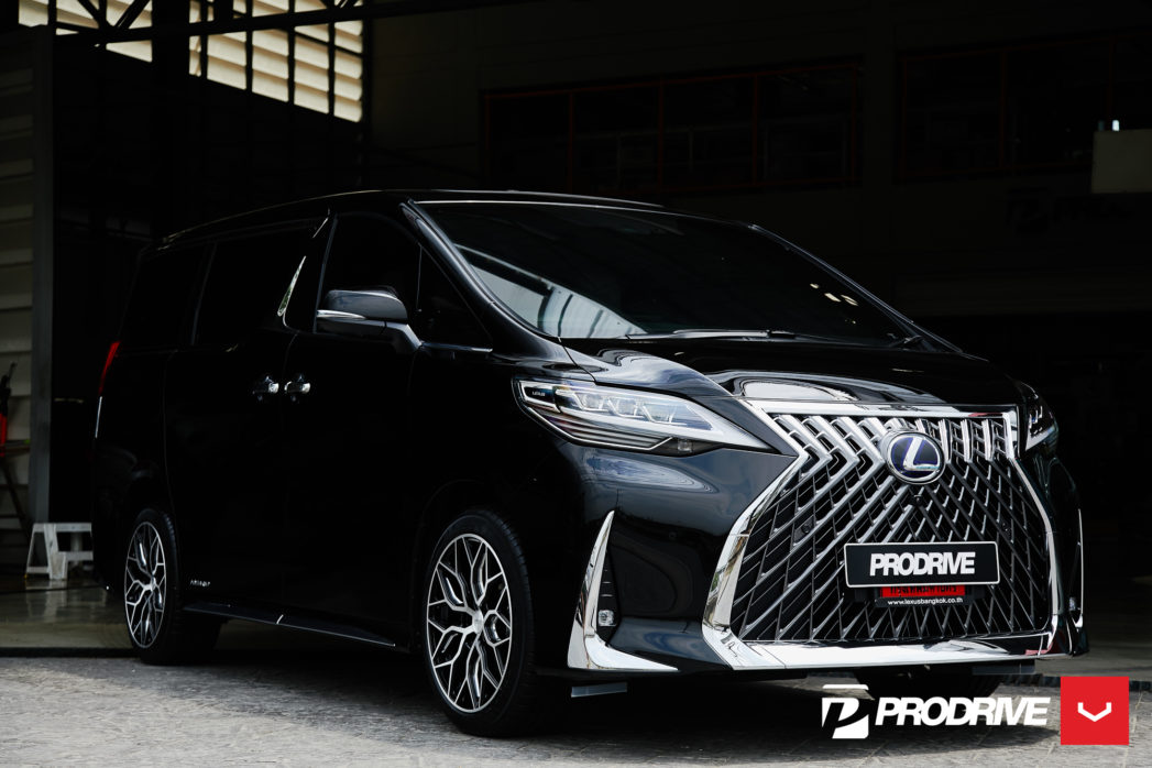 LEXUS LM300H - HYBRID FORGED SERIES: HF-2 - Vossen Wheels