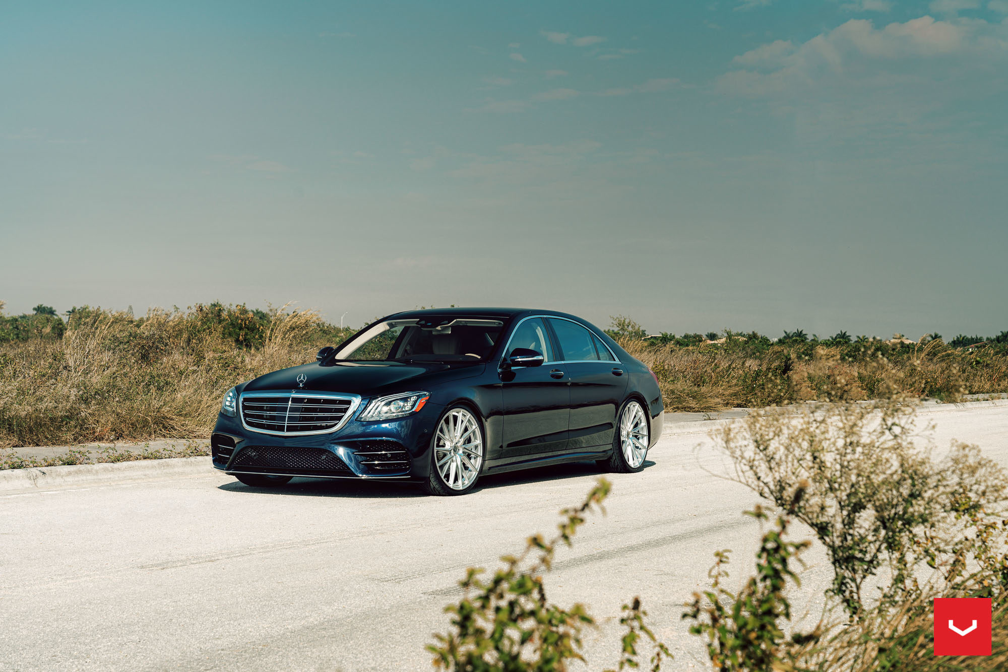 MERCEDES S560 - HYBRID FORGED SERIES: HF-4T - Vossen Wheels