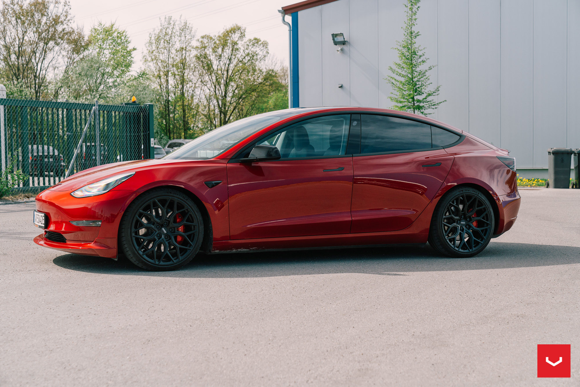 TESLA MODEL 3 - HYBRID FORGED SERIES: HF-2 - Vossen Wheels