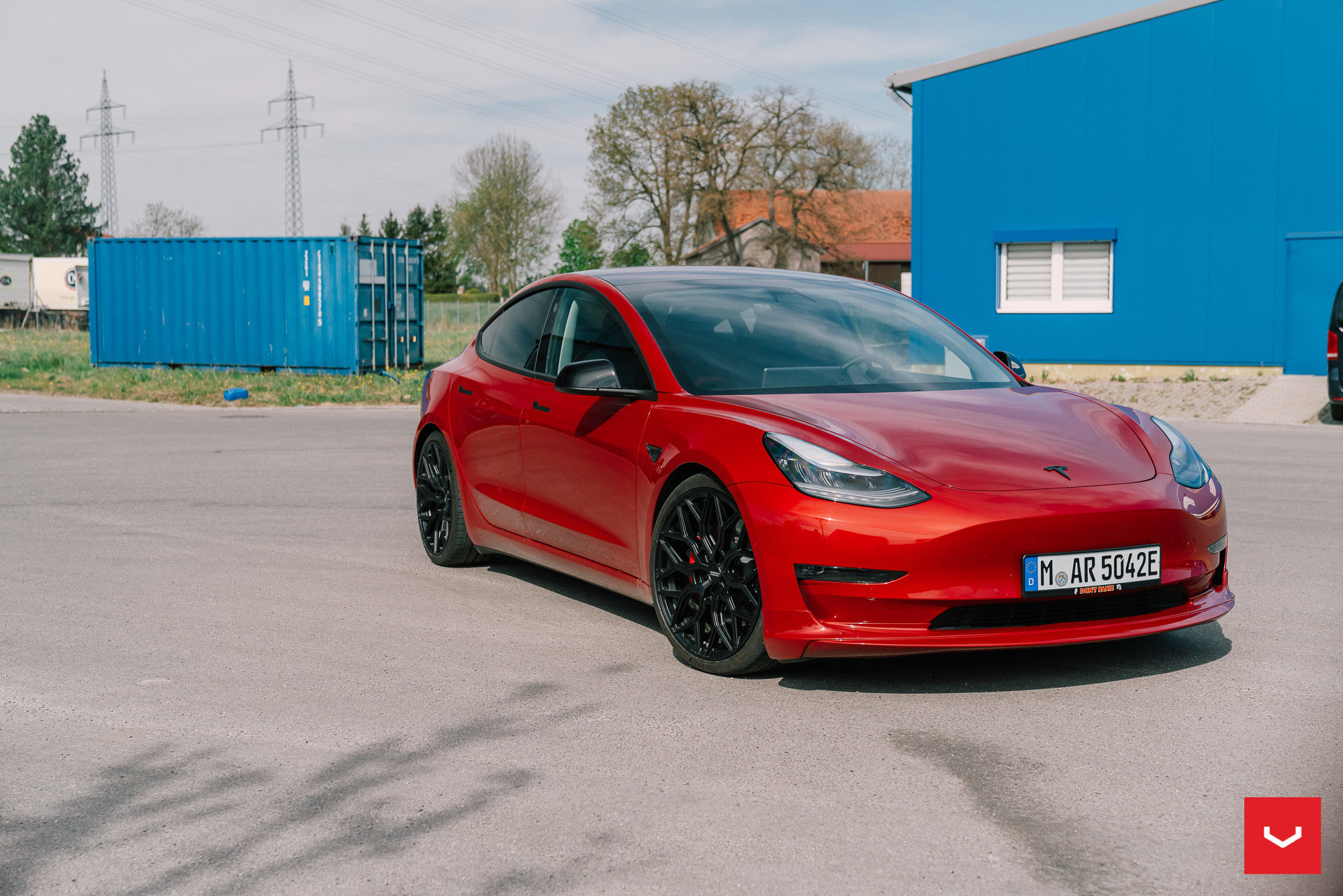 TESLA MODEL 3 - HYBRID FORGED SERIES: HF-2 - Vossen Wheels