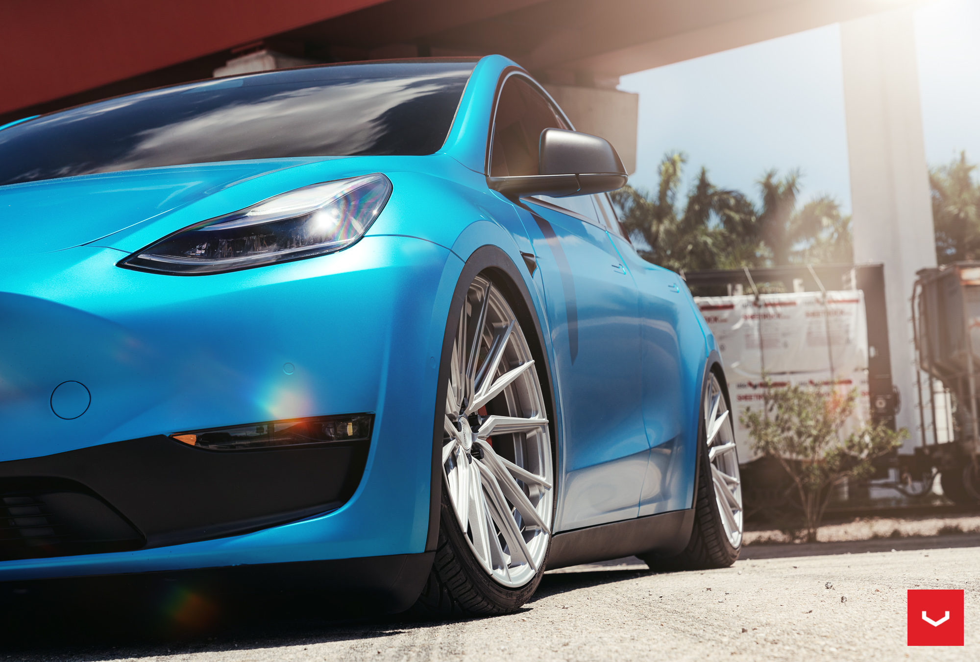 TESLA MODEL Y - HYBRID FORGED SERIES: HF-4T - Vossen Wheels