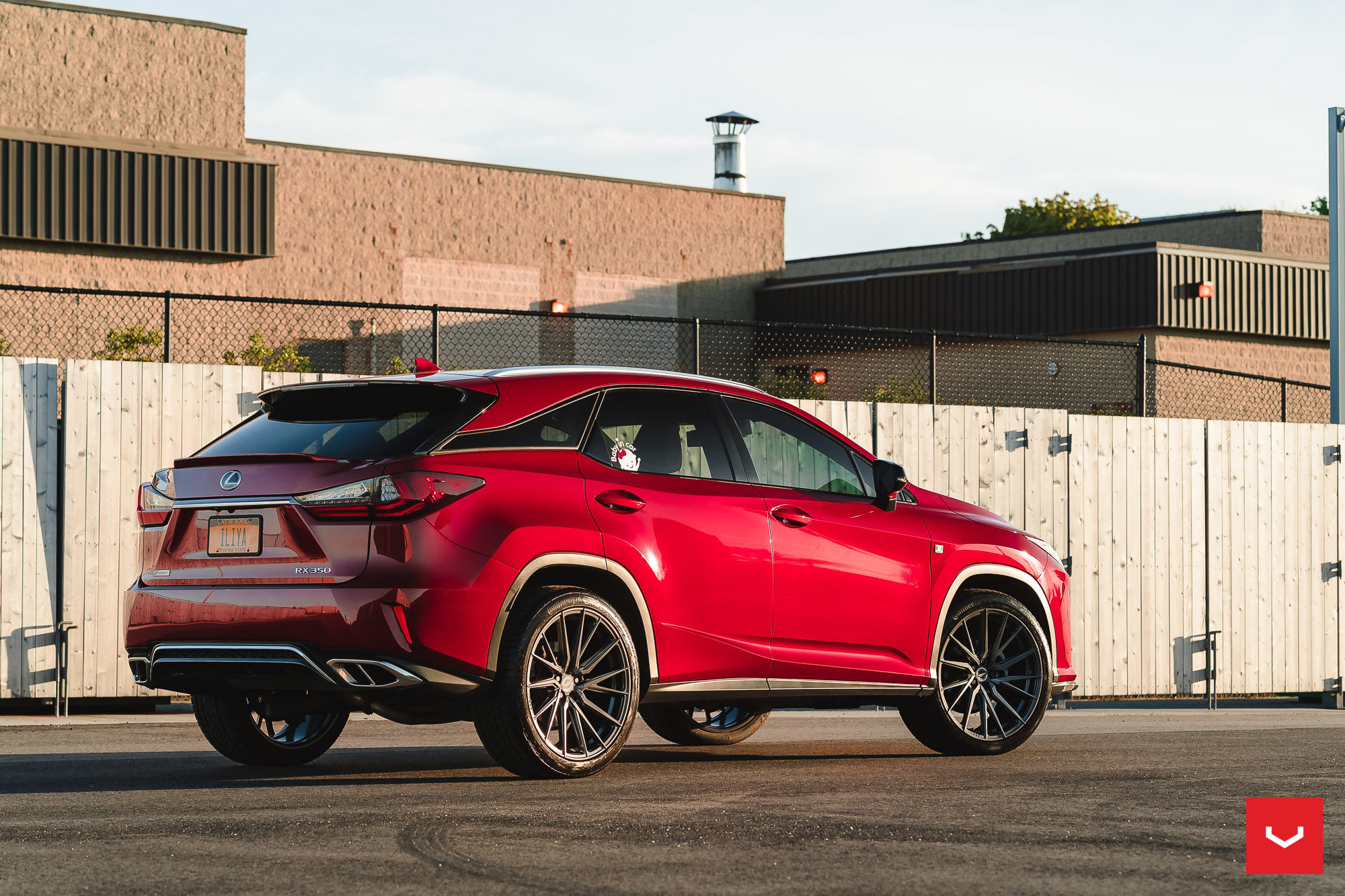 LEXUS RX350 - HYBRID FORGED SERIES: HF-4T - Vossen Wheels