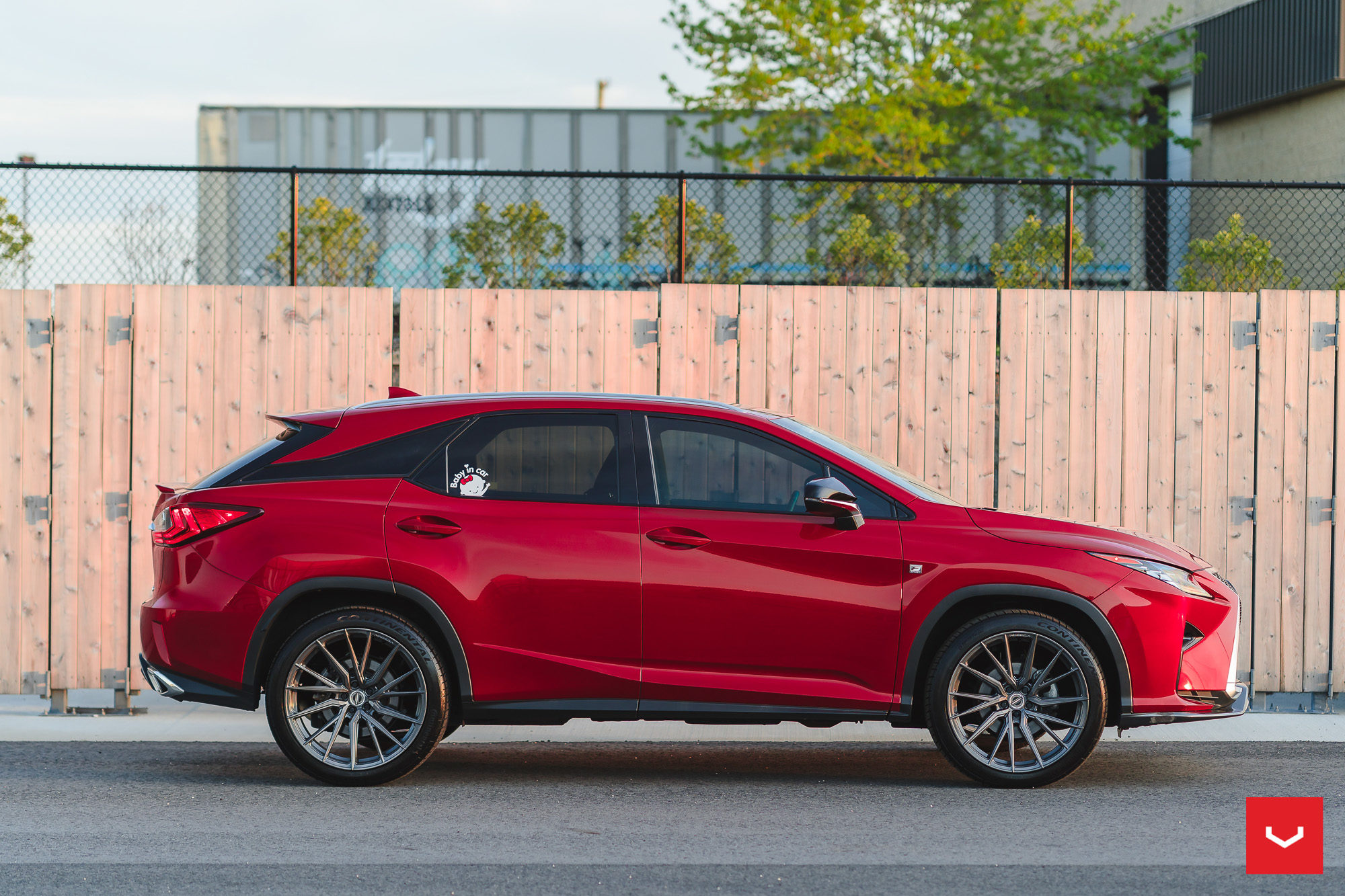 LEXUS RX350 - HYBRID FORGED SERIES: HF-4T - Vossen Wheels