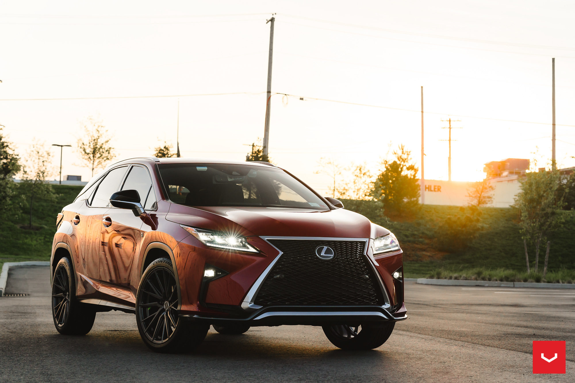 LEXUS RX350 - HYBRID FORGED SERIES: HF-4T - Vossen Wheels