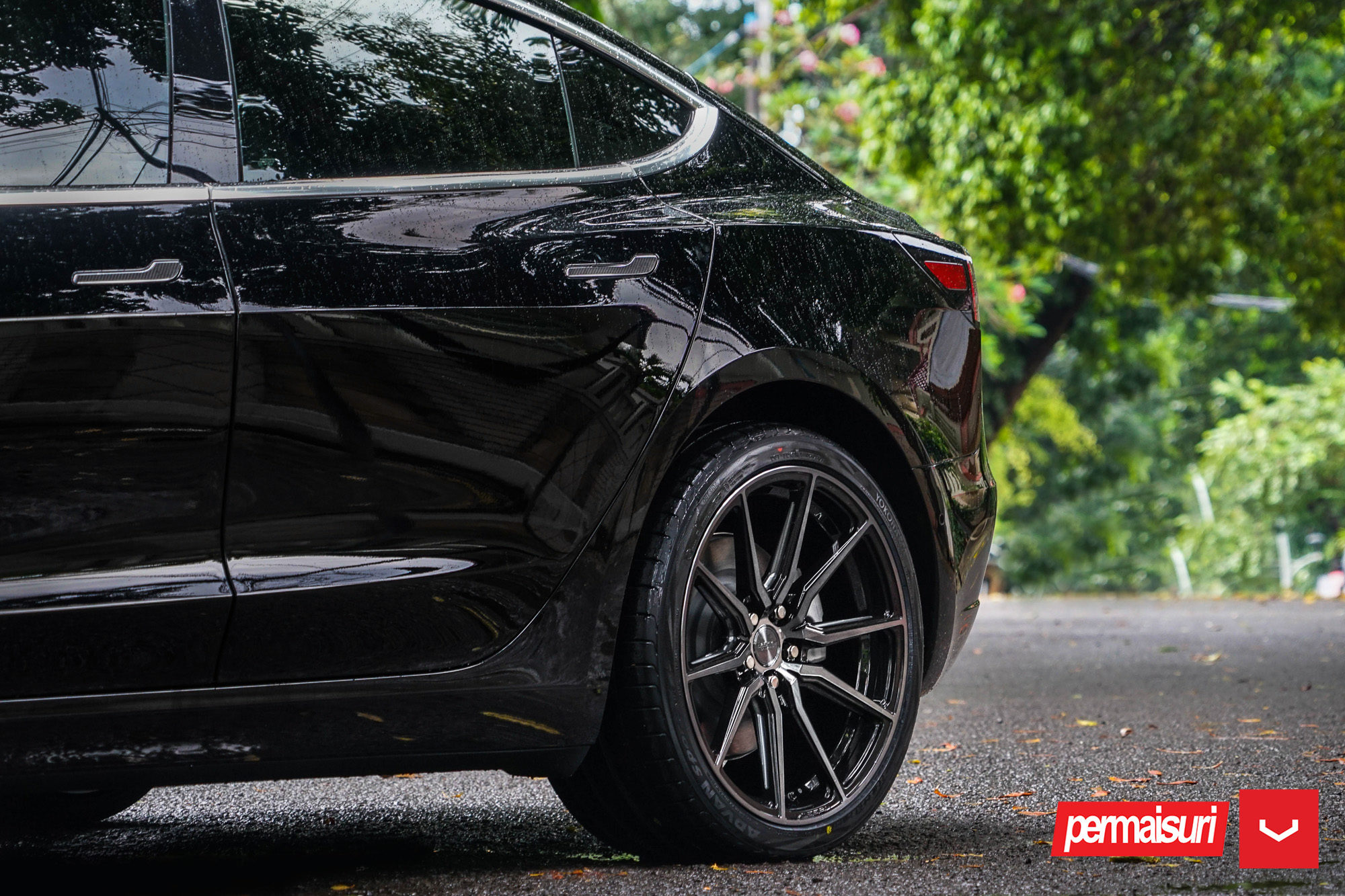 TESLA MODEL 3 - HYBRID FORGED SERIES: HF-3 - Vossen Wheels