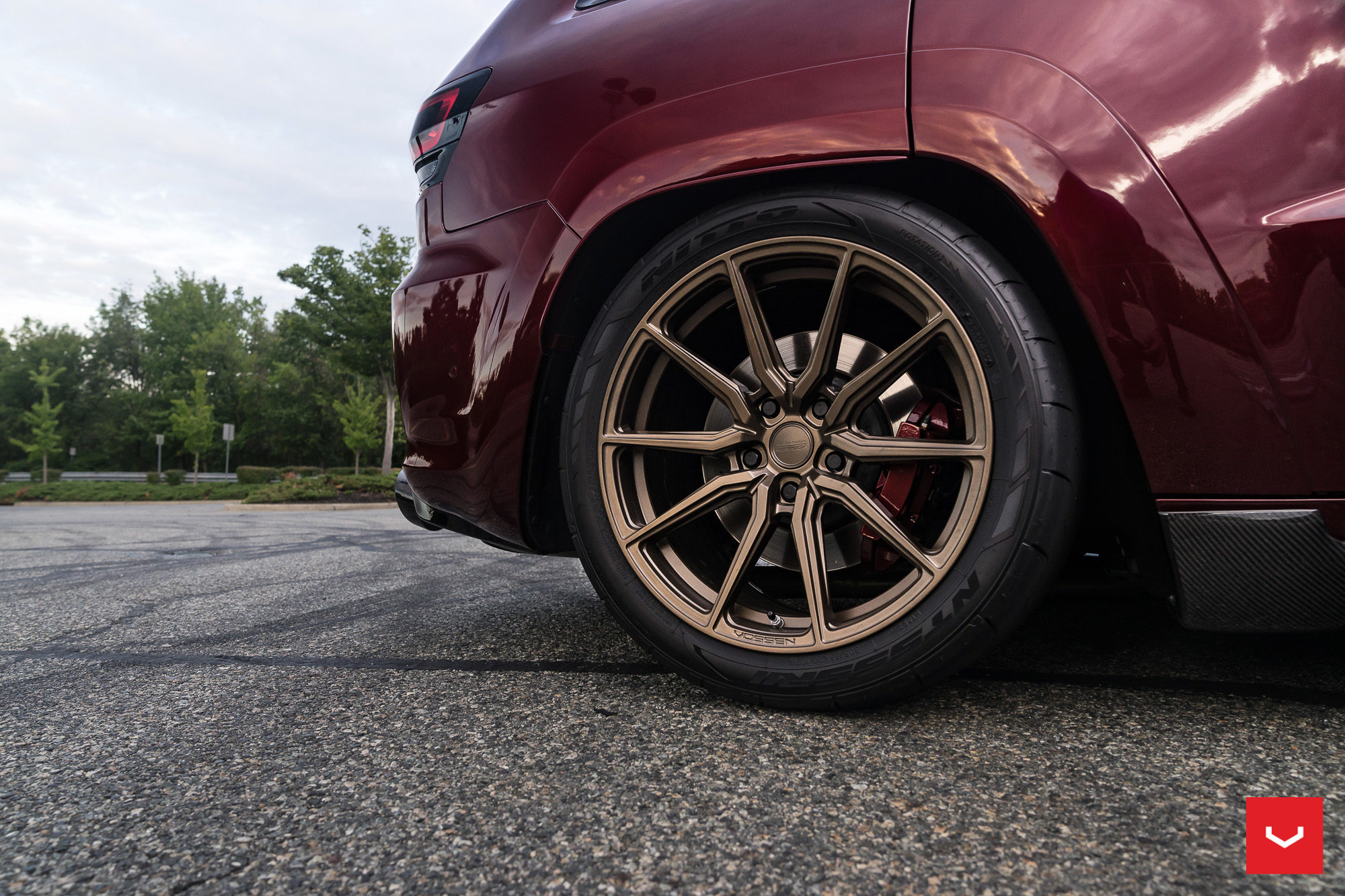 JEEP TRACKHAWK - HYBRID FORGED SERIES: HF-3 - Vossen Wheels