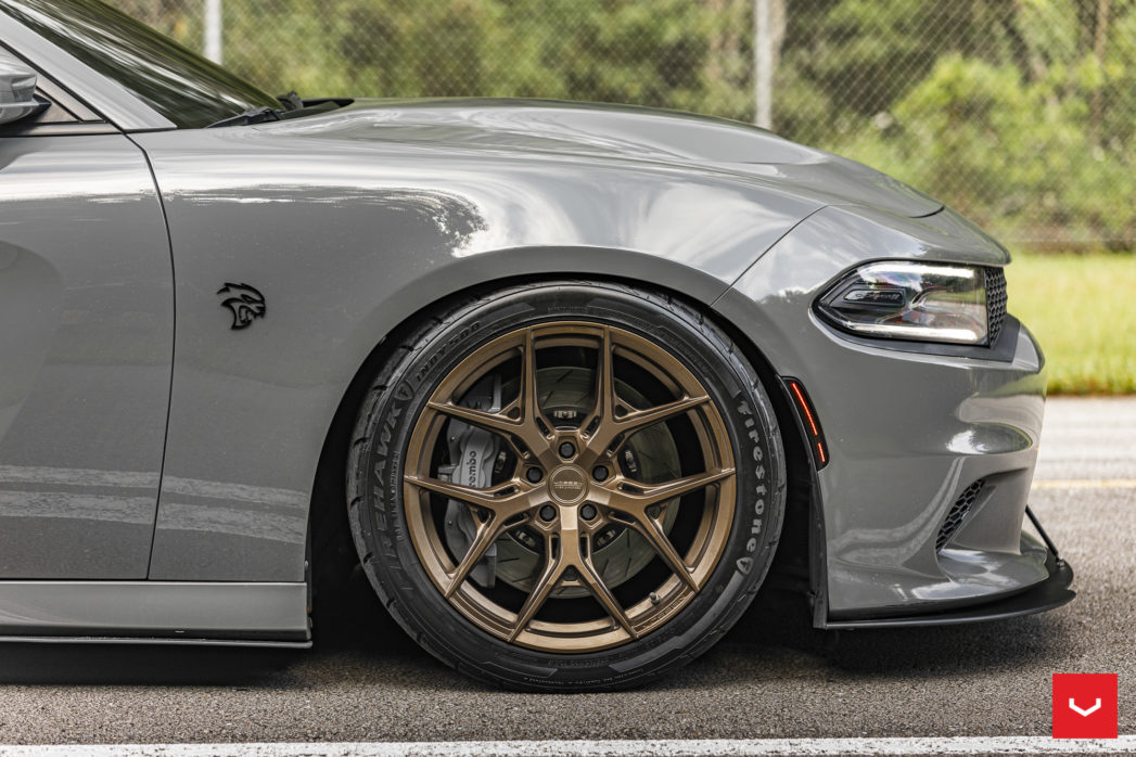 DODGE CHARGER HELLCAT - HYBRID FORGED SERIES: HF-5 - Vossen Wheels