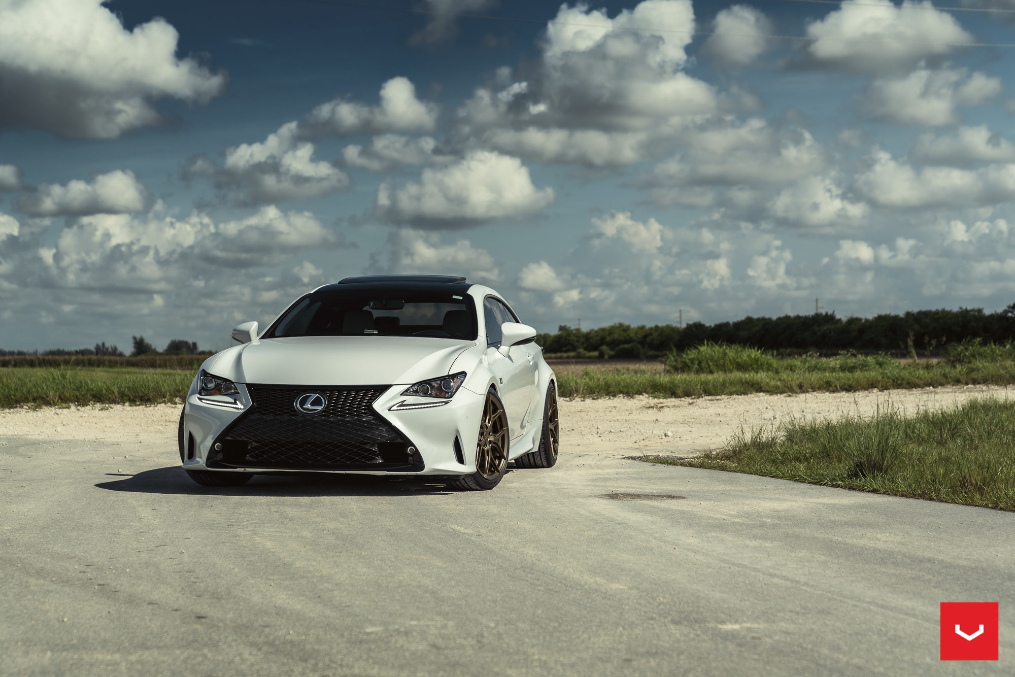 LEXUS RC 350 - HYBRID FORGED SERIES: HF-5 - Vossen Wheels