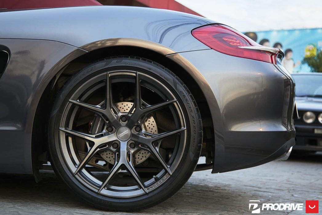 PORSCHE BOXSTER 981 - HYBRID FORGED SERIES: HF-5 - Vossen Wheels