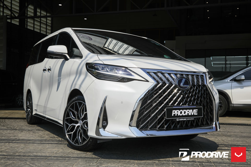 LEXUS LM300H - HYBRID FORGED SERIES: HF-2 - Vossen Wheels