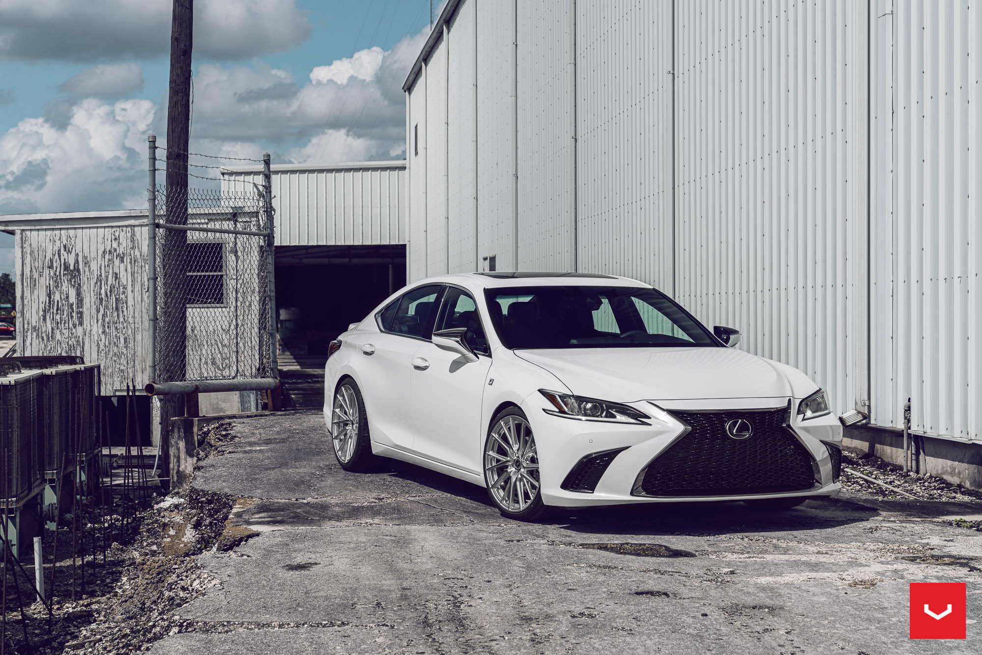 LEXUS ES350 - HYBRID FORGED SERIES: HF-4T - Vossen Wheels