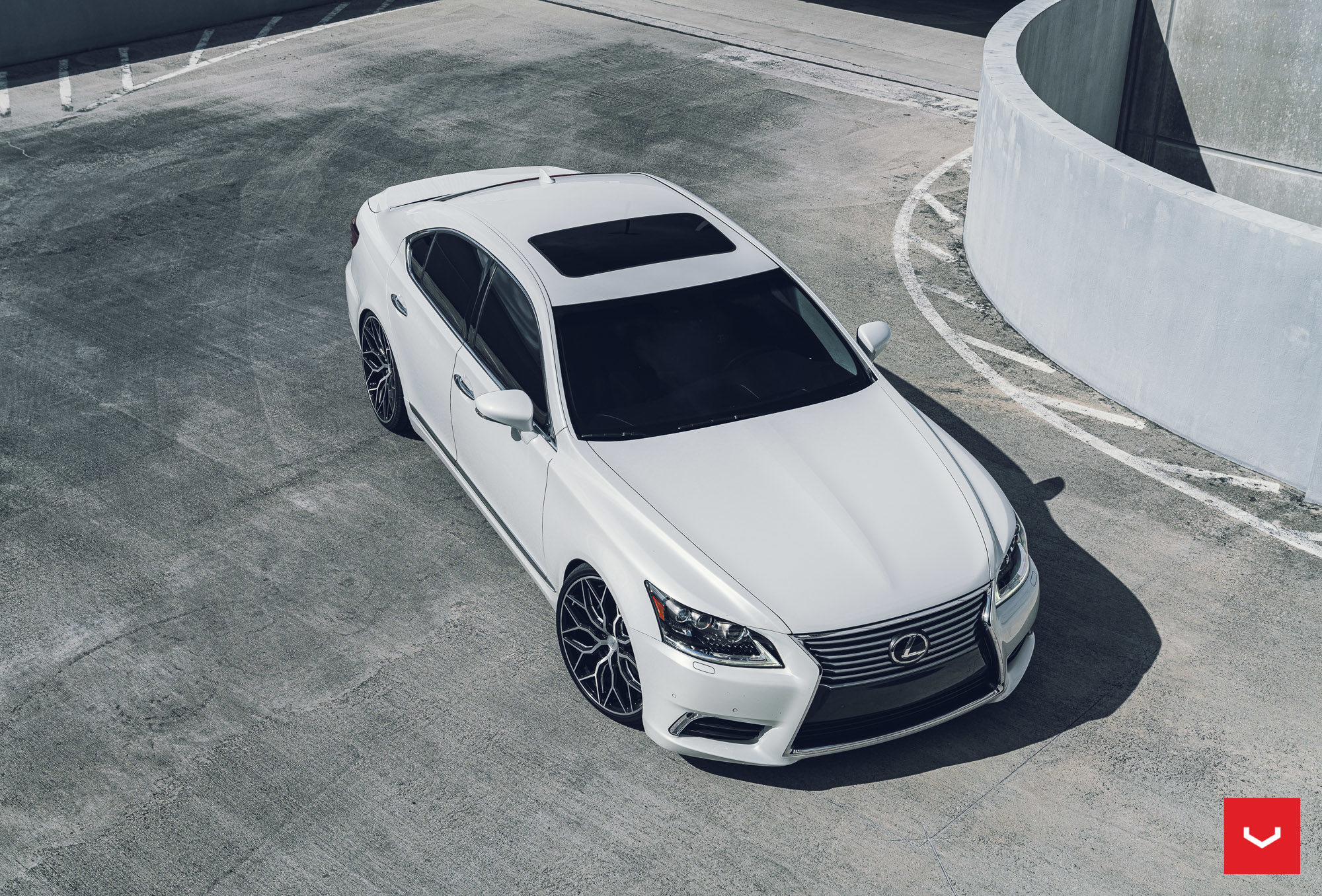 LEXUS LS460 - HYBRID FORGED SERIES: HF-2 - Vossen Wheels