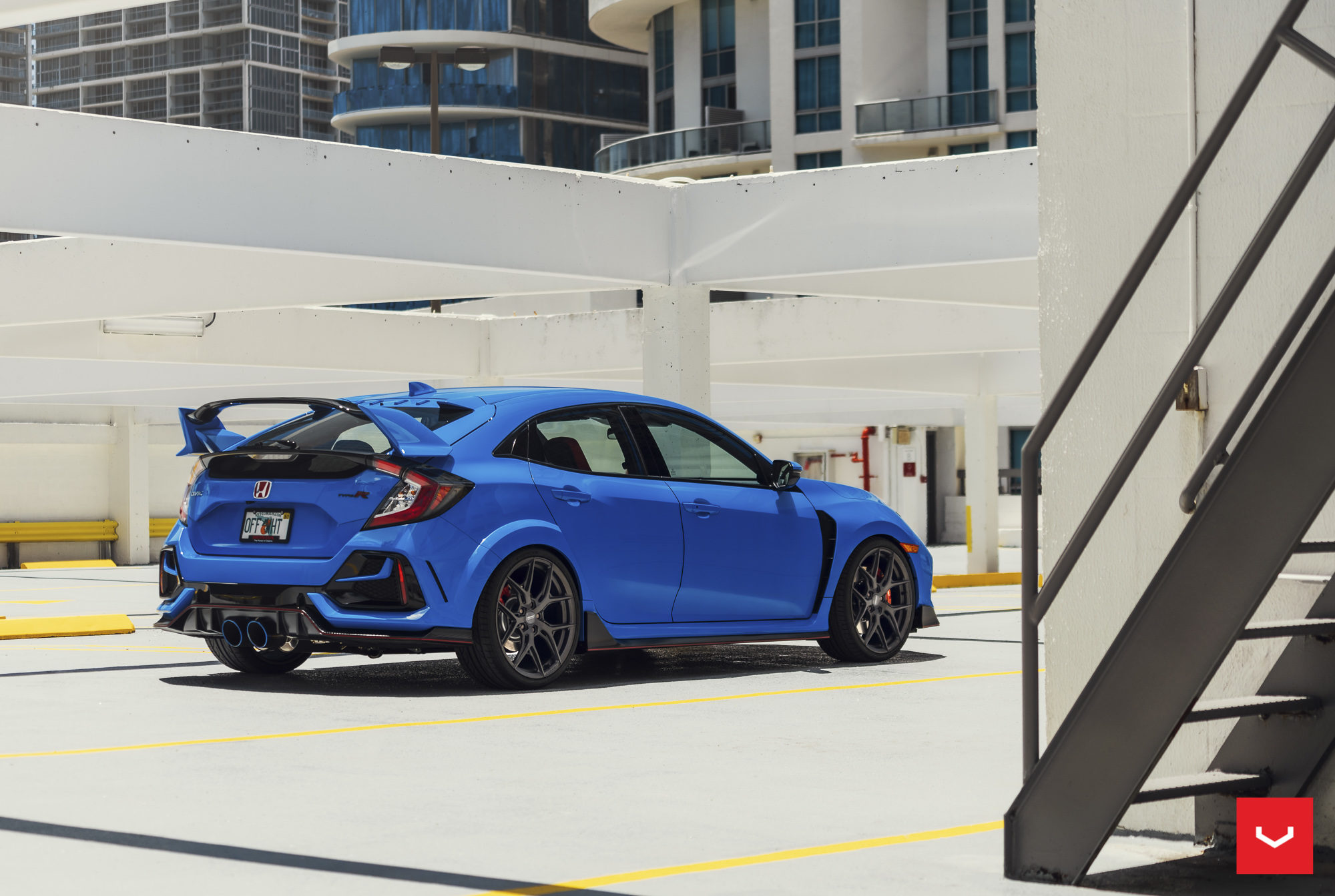 HONDA CIVIC TYPE R - HYBRID FORGED SERIES: HF-5 - Vossen Wheels