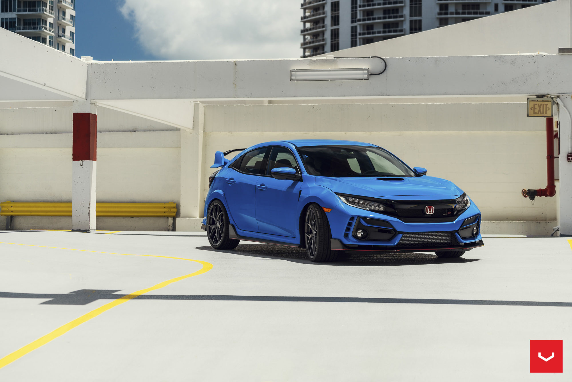 HONDA CIVIC TYPE R - HYBRID FORGED SERIES: HF-5 - Vossen Wheels
