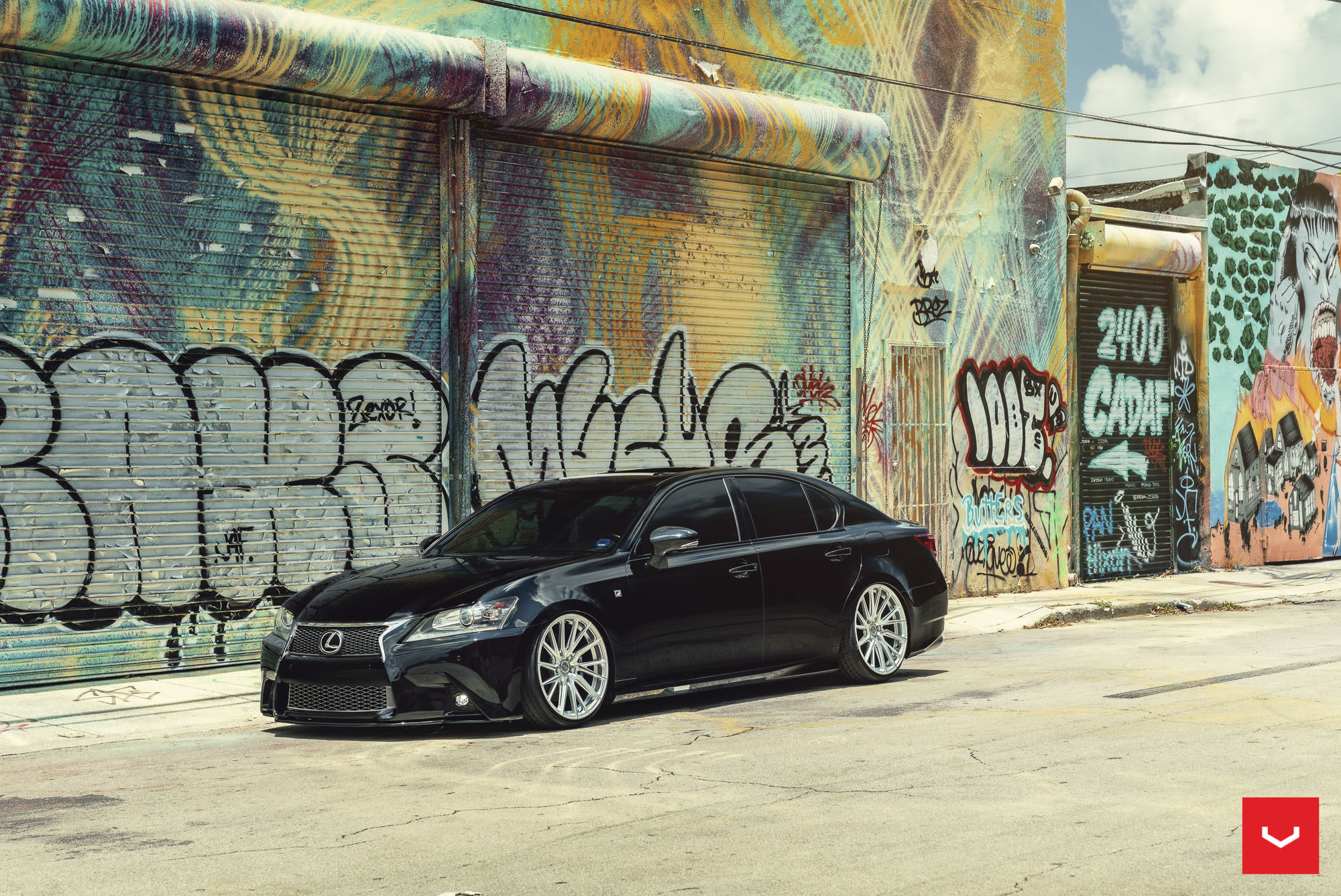 LEXUS GS350 - HYBRID FORGED SERIES: HF-4T - Vossen Wheels