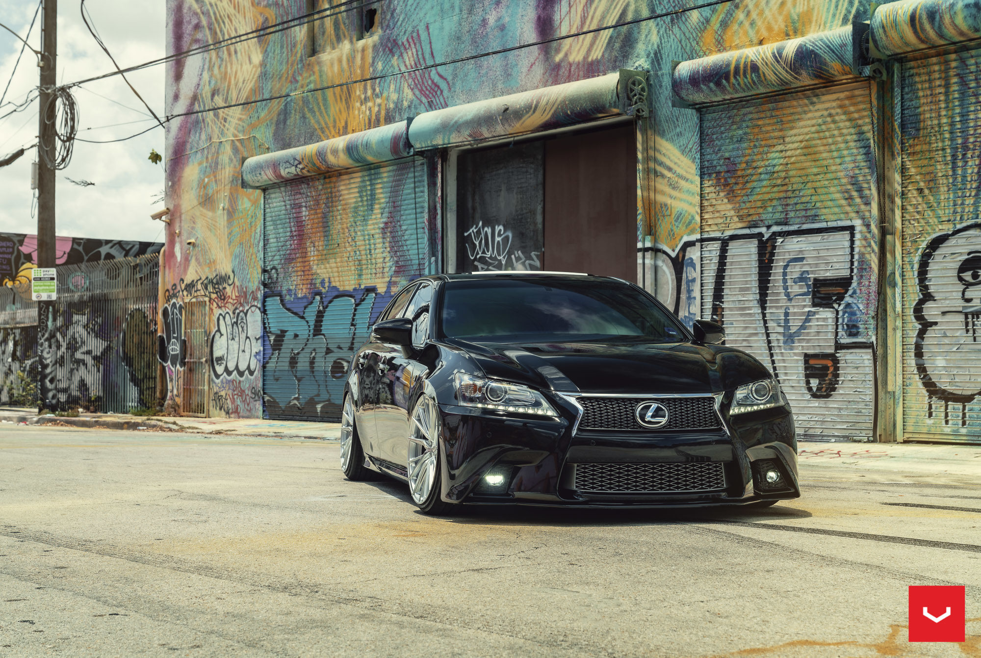 LEXUS GS350 - HYBRID FORGED SERIES: HF-4T - Vossen Wheels