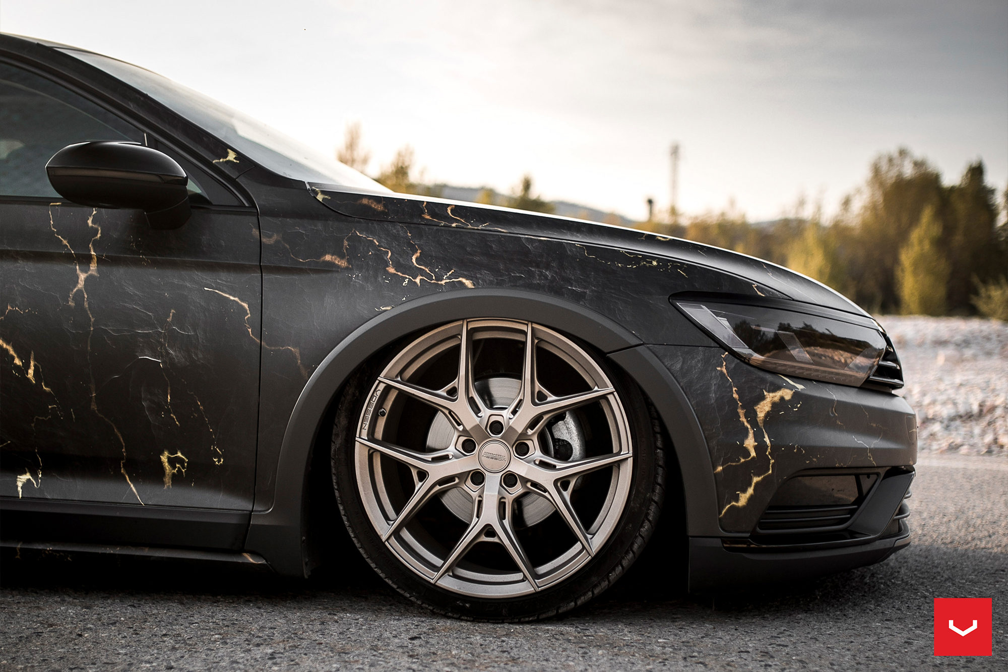 VOLKSWAGEN PASSAT WAGON - HYBRID FORGED SERIES: HF-5 - Vossen Wheels