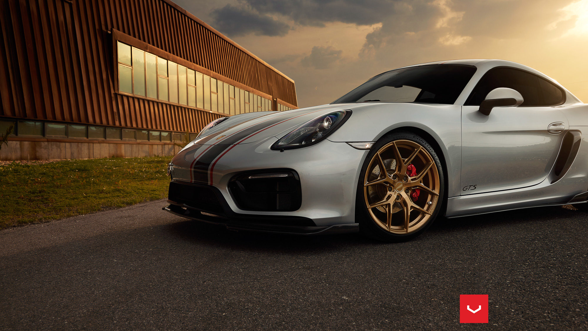 PORSCHE CAYMAN 981 GTS - HYBRID FORGED SERIES: HF-5 - Vossen Wheels