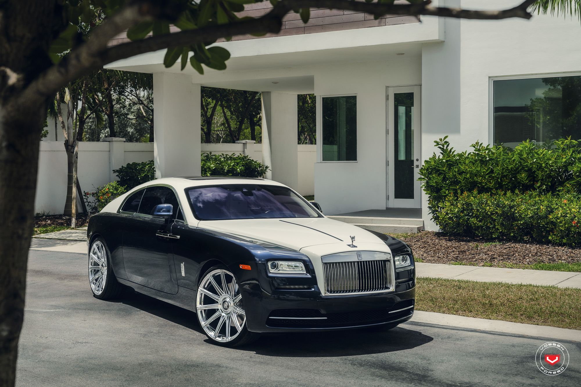Rolls Royce Wraith On 24s