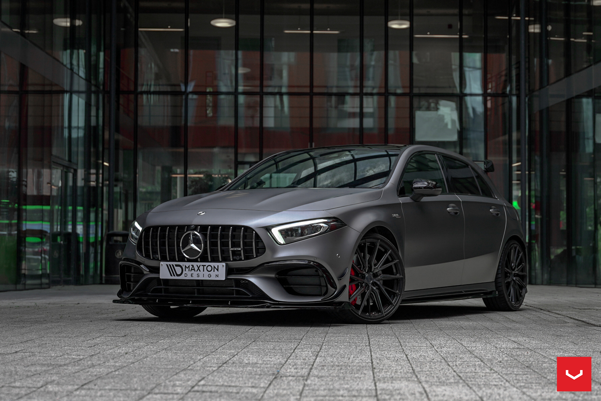 MERCEDES A45 AMG - HYBRID FORGED SERIES: HF-4T - Vossen Wheels