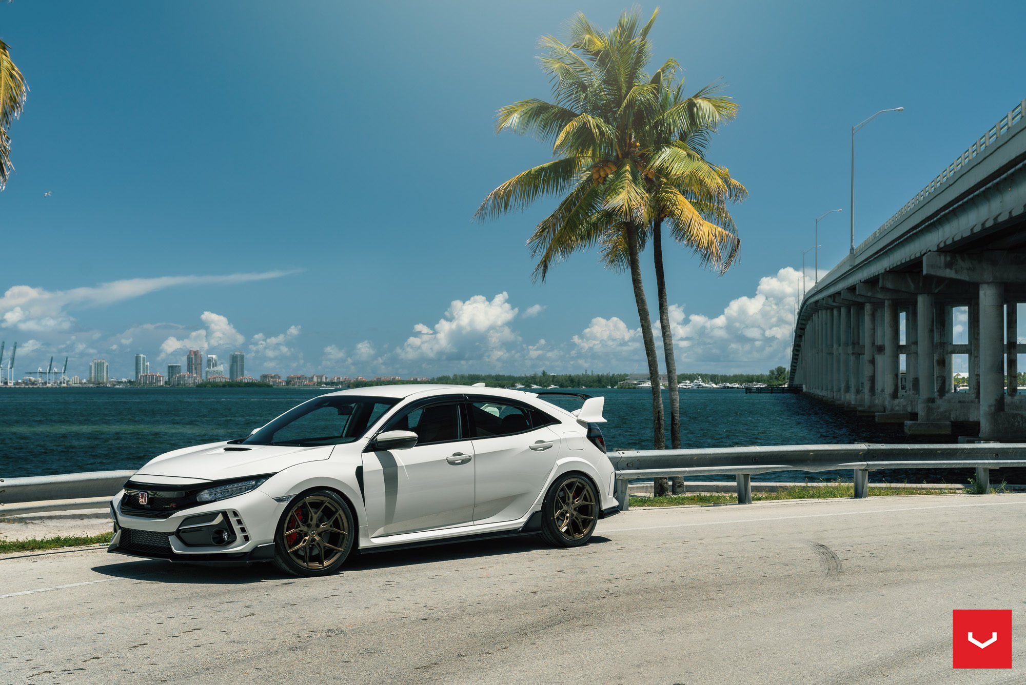 HONDA CIVIC TYPE R - HYBRID FORGED SERIES: HF-5 - Vossen Wheels