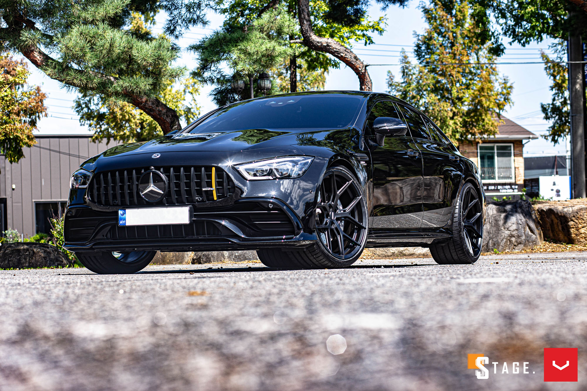 MERCEDES GT43 AMG - HYBRID FORGED SERIES: HF-5 - Vossen Wheels