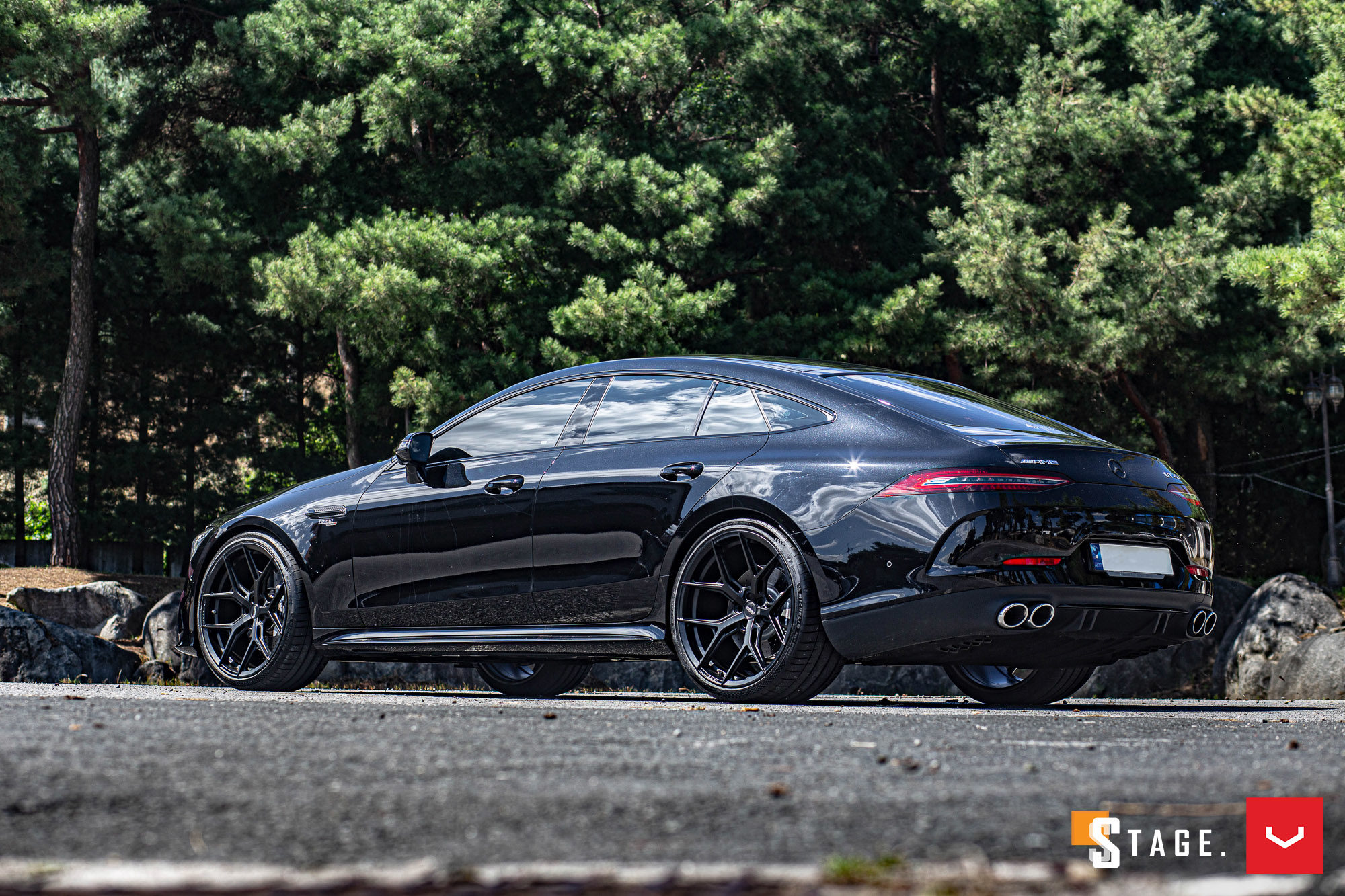 MERCEDES GT43 AMG - HYBRID FORGED SERIES: HF-5 - Vossen Wheels