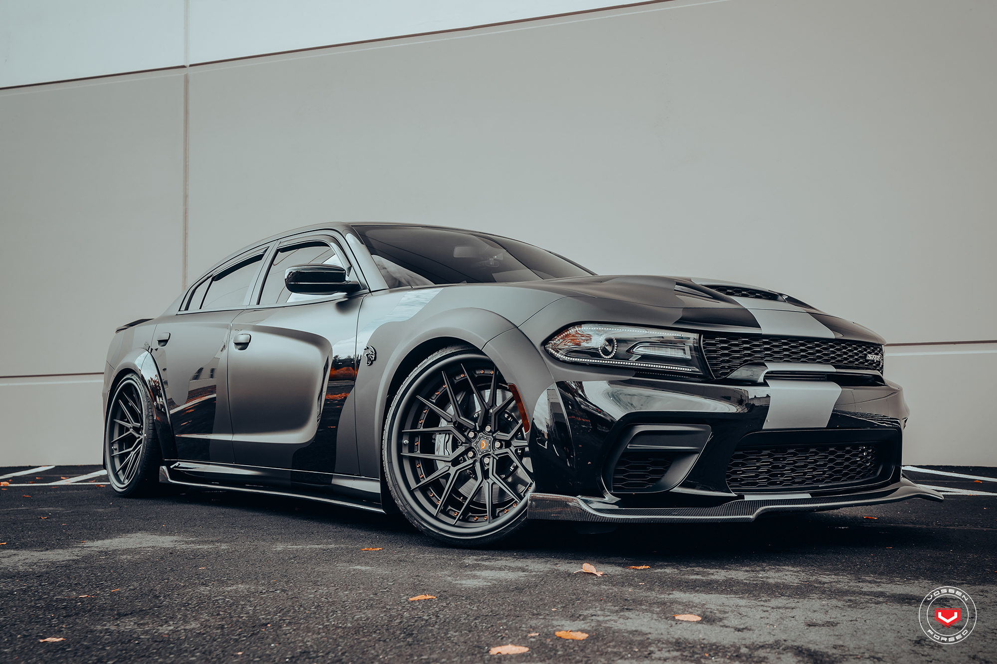 DODGE CHARGER HELLCAT WIDEBODY - M-X SERIES: M-X3 (3-PIECE) - Vossen Wheels